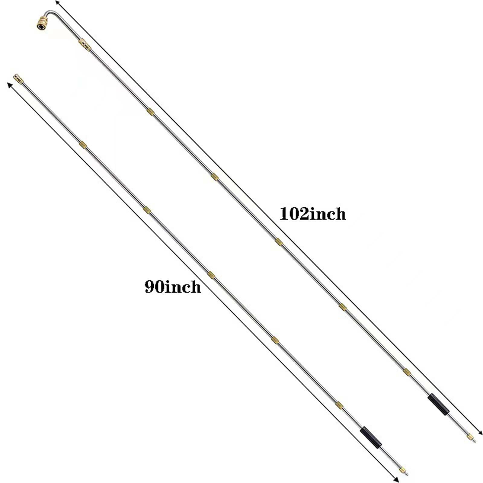 YingYouFu 4000 Psi Retractable High Pressure Wand Set Of 7 - Ideal for ...