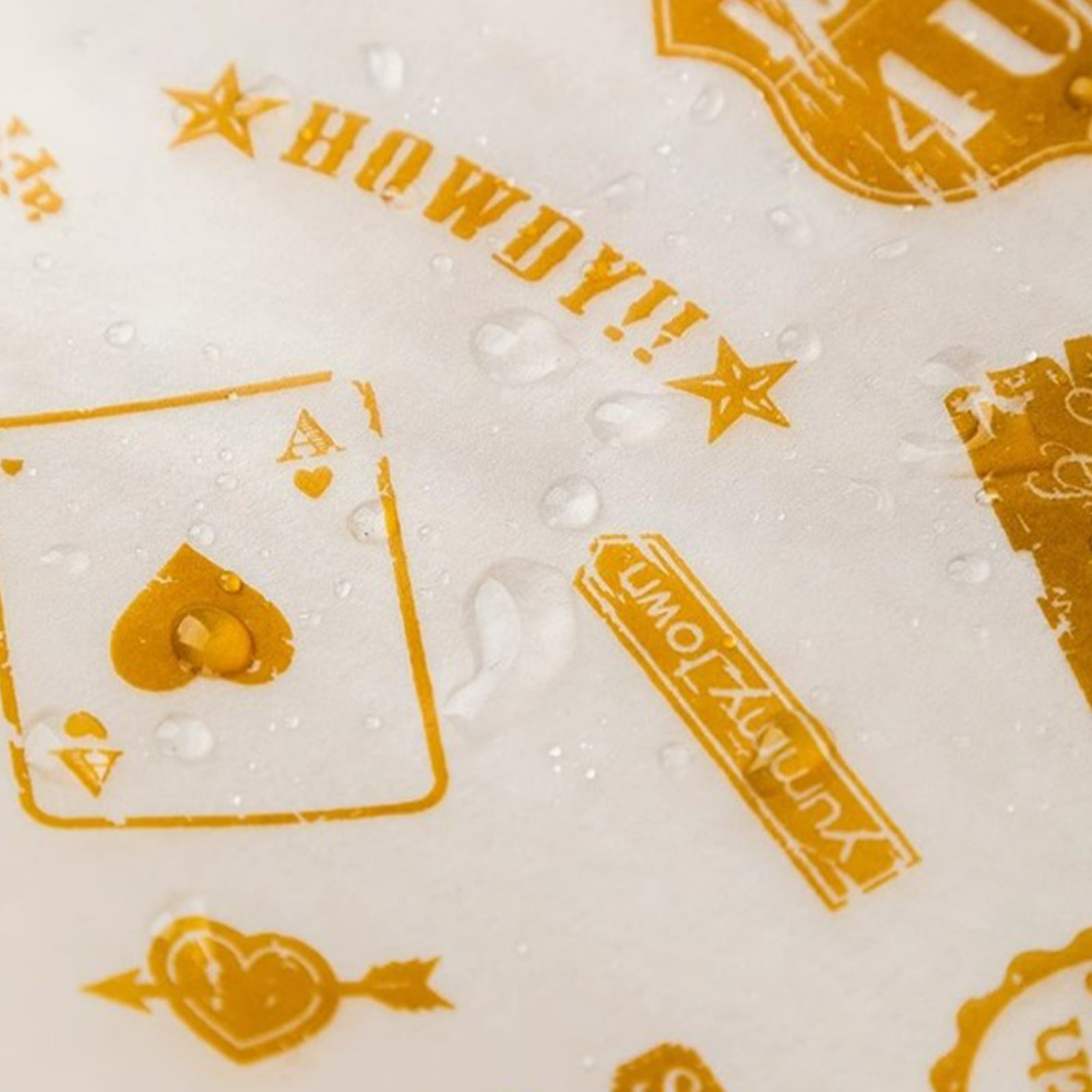 YingYouFu 50 Sheets Of Printed Food Packaging Paper - Oil Paper for ...