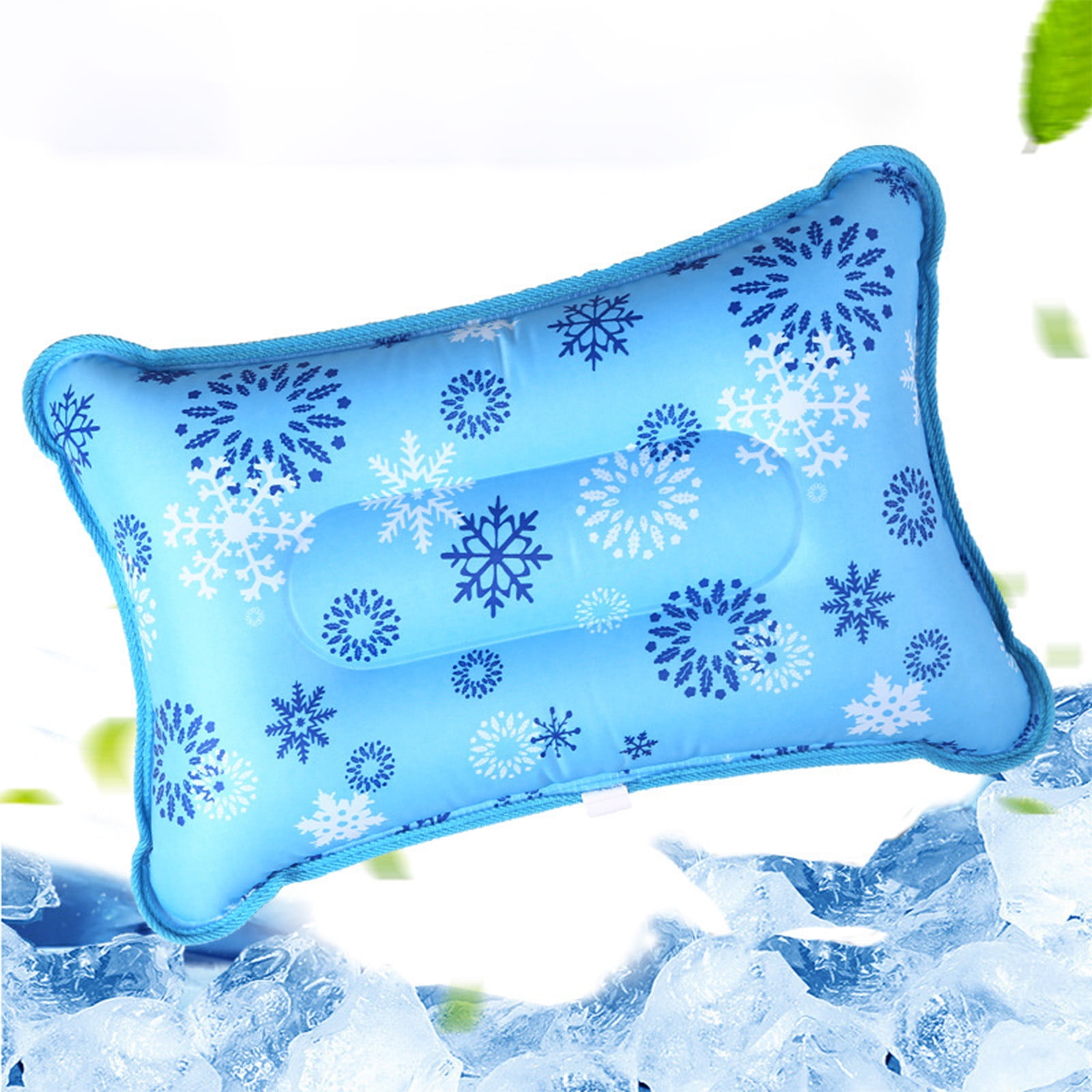 YingYouFu Coolings Gel Ice Pillow for Summer - Upgraded PVC, Leak-Proof ...