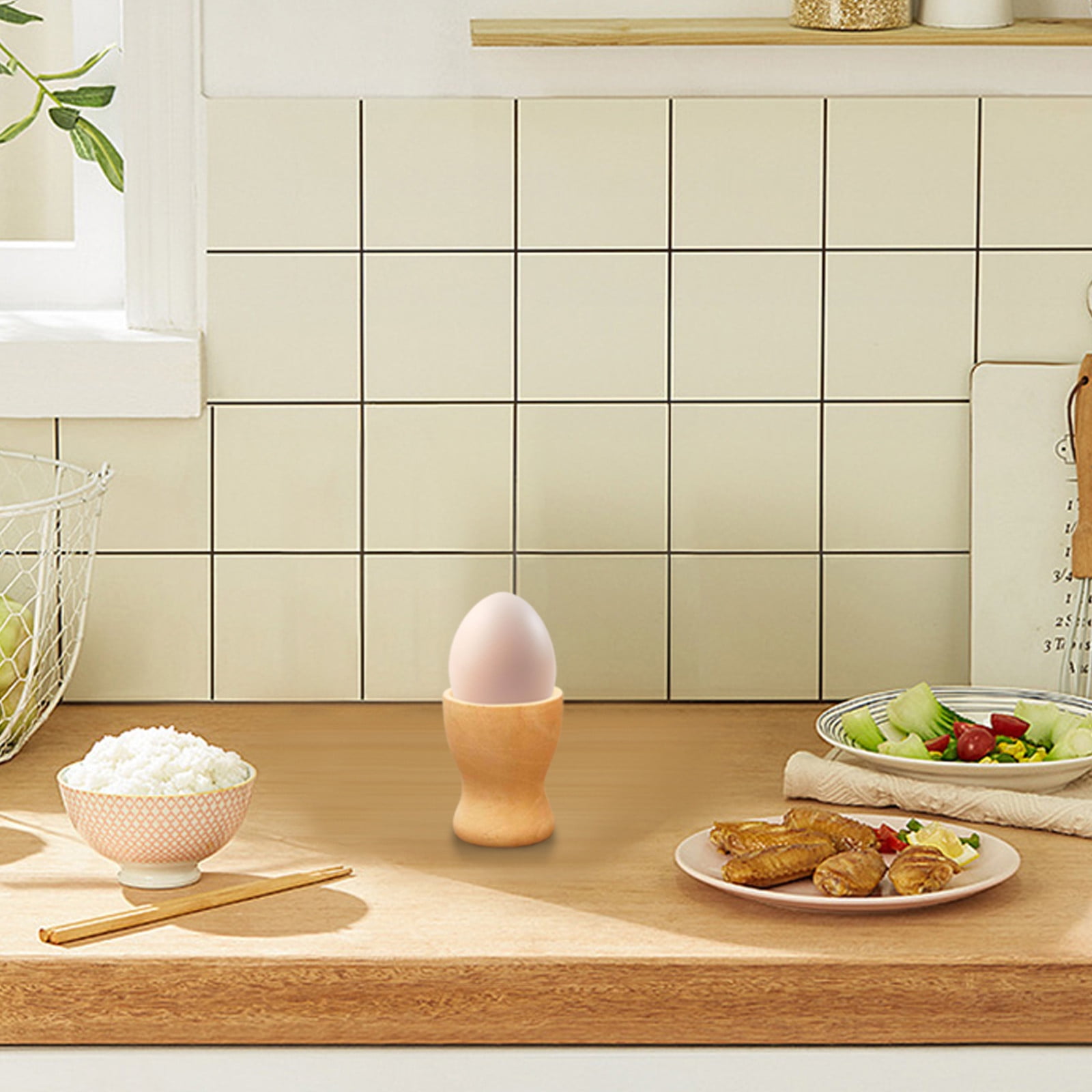 YingYouFu Easter Eggs Matching Tool, Wooden Eggs Holders, Non-Slip Eggs ...