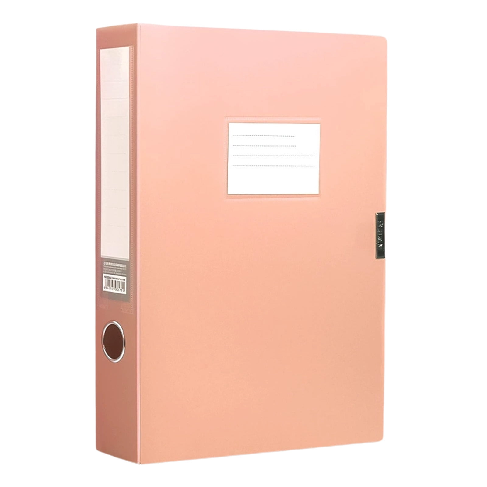 YingYouFu File Box, Foldable A4 Document Storage Box with Lid ...