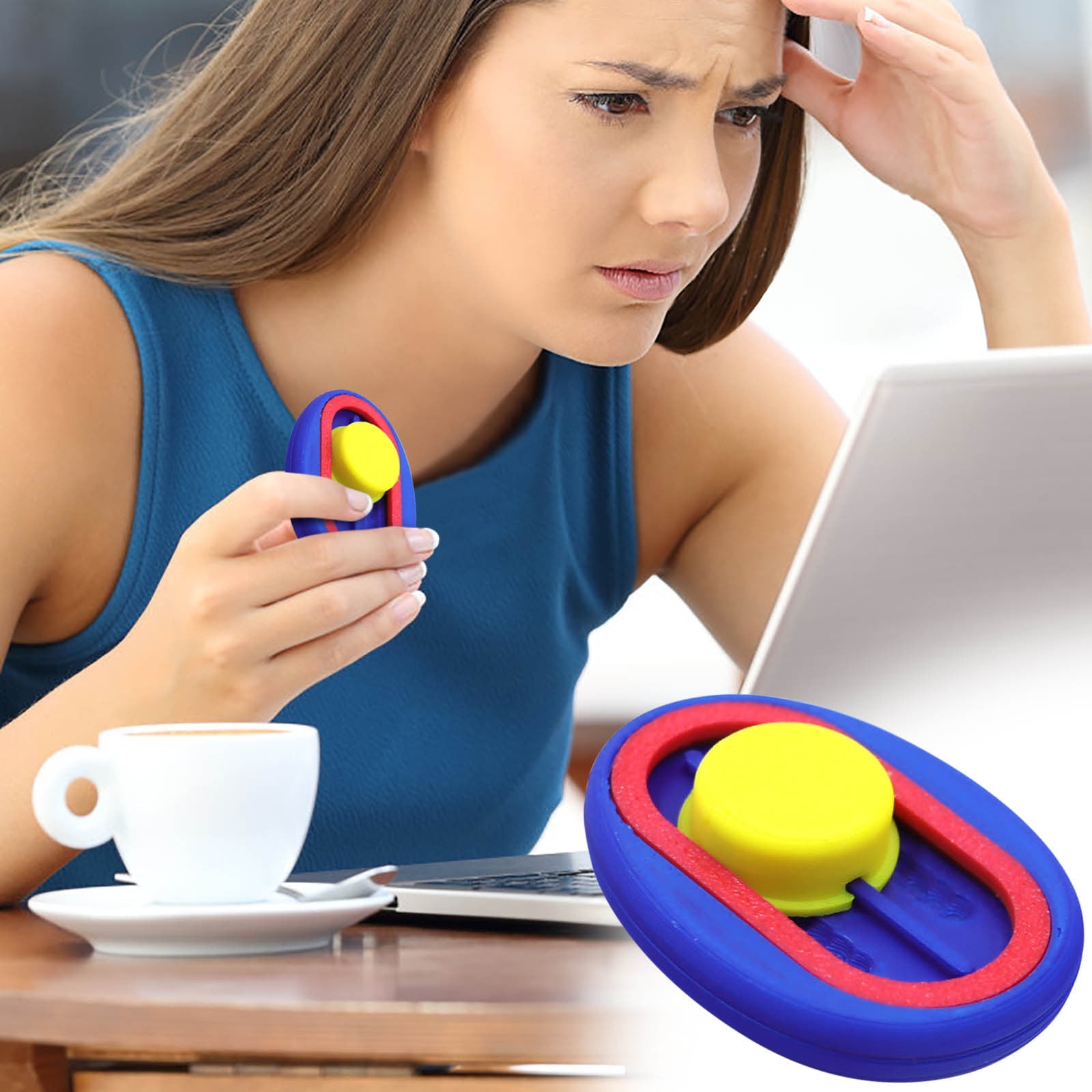 YingYouFu Magnetic Stress Relief Push Cards Toy, Colorful and Easy ...