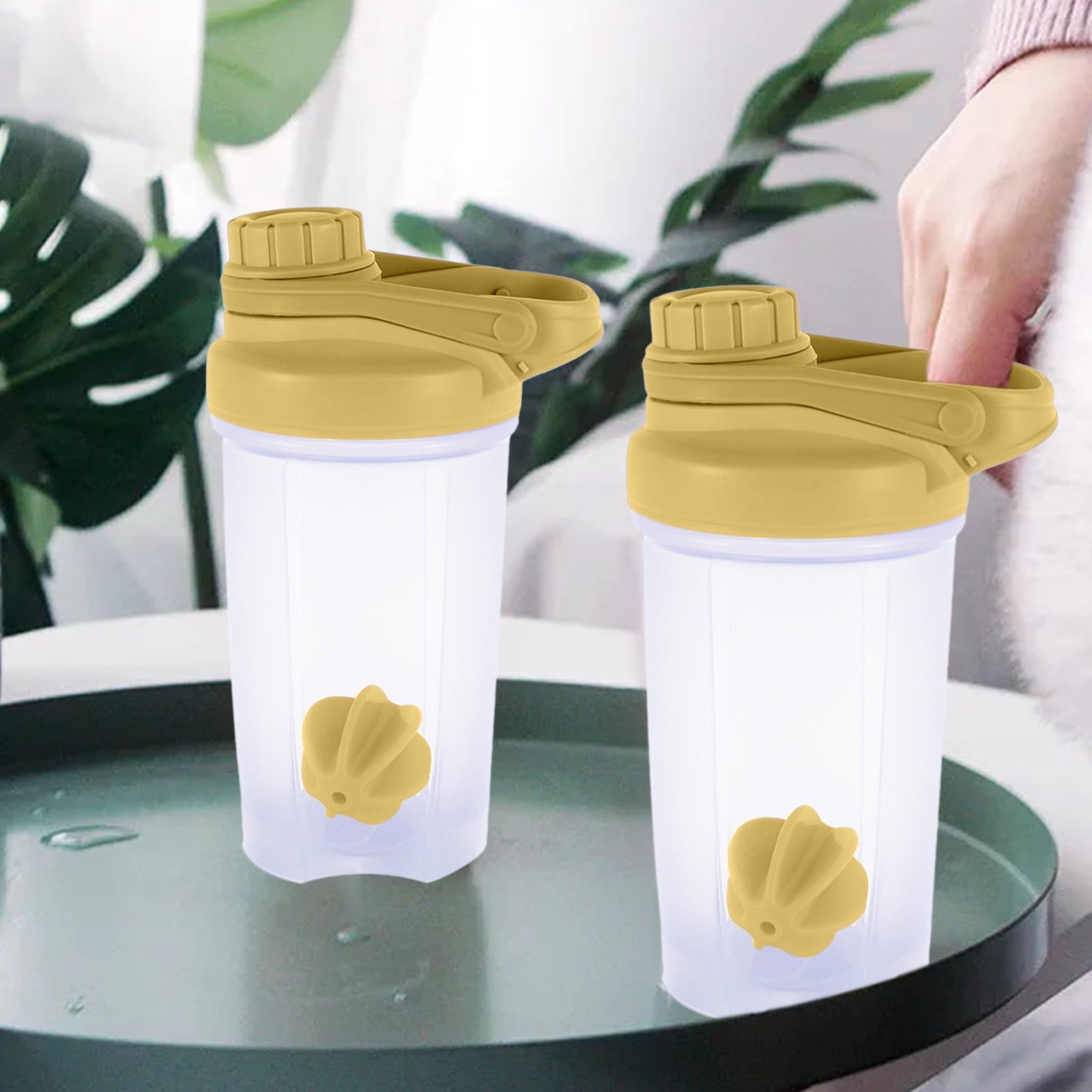 YingYouFu Protein Shaker Bottle, Leak Proof Shaker Bottle for Protein ...