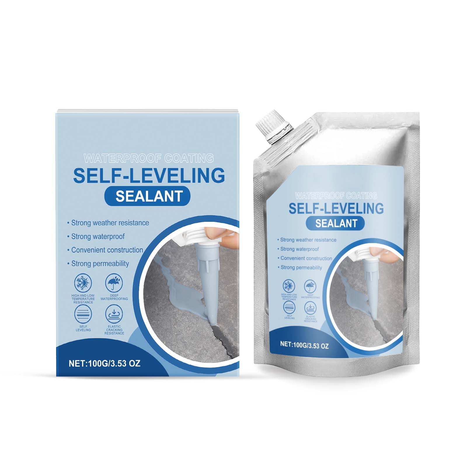 YingYouFu Self-Leveling Sealant - Weatherproof Crack Filler for Indoor ...