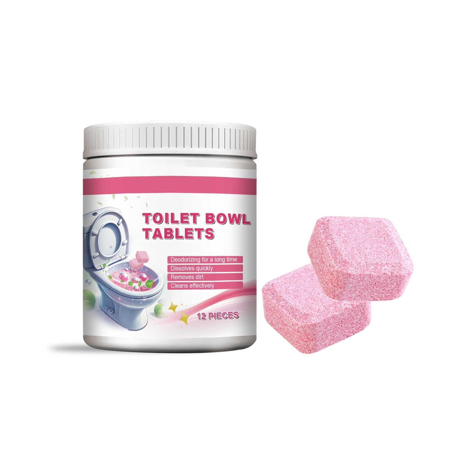 YingYouFu Toilet Cleaning Tablets, Deodorizing Descaling Drop-Ins for ...