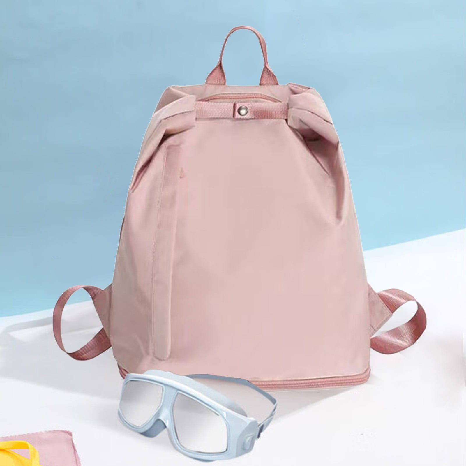 YingYouFu Waterproof Portable Backpack for Gym & Beach with Wet Dry ...