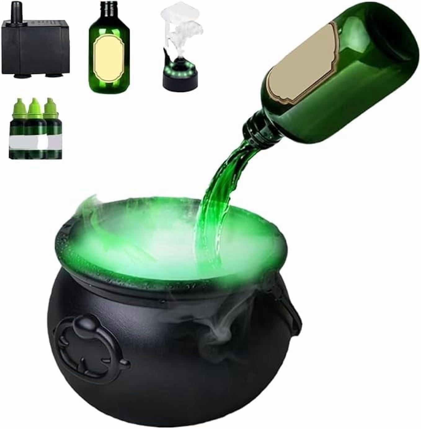 YingYouFu Witch Cauldron Diffuser, 30ml Halloween Decor with Floating ...
