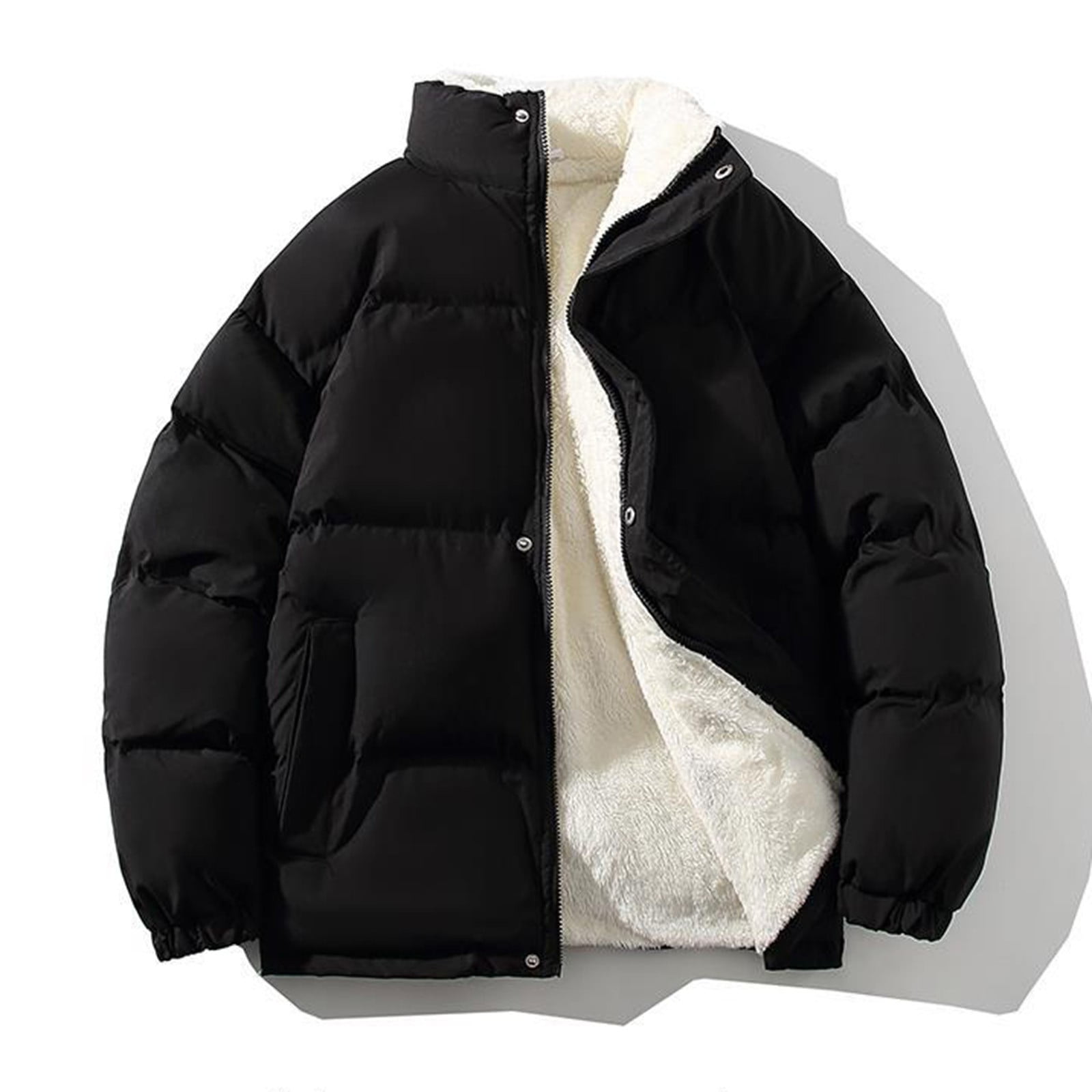 Yinguo Cotton Padded Women's Plush Thickened New Cotton Padded Clothes ...