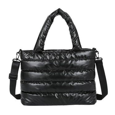 Quilted Tote Bags for Women Lightweight Puffer Padding Shoulder Bag ...