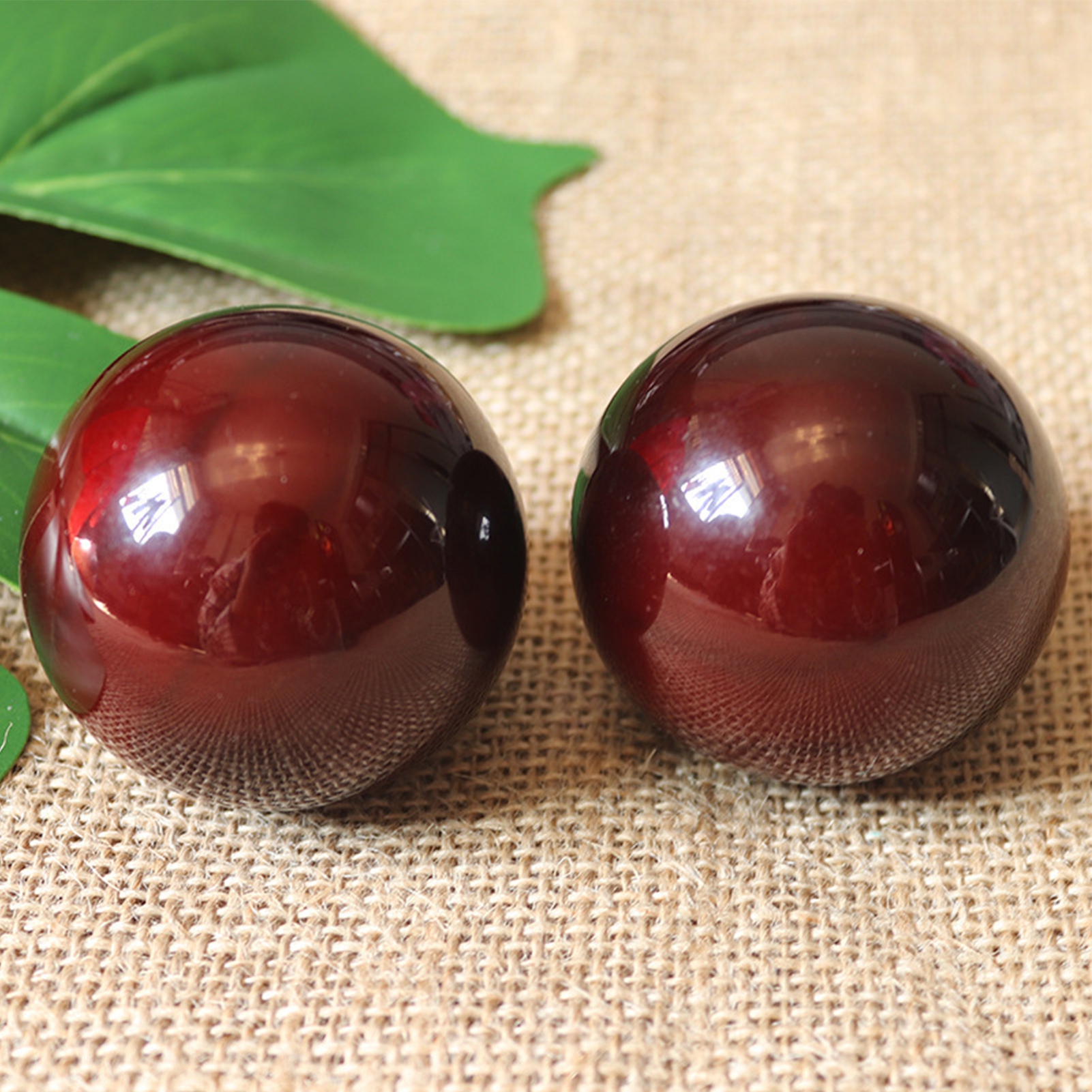 Yinreli 1 Pair 50mm Relieve Stress Fitness Handball Washable Resin ...