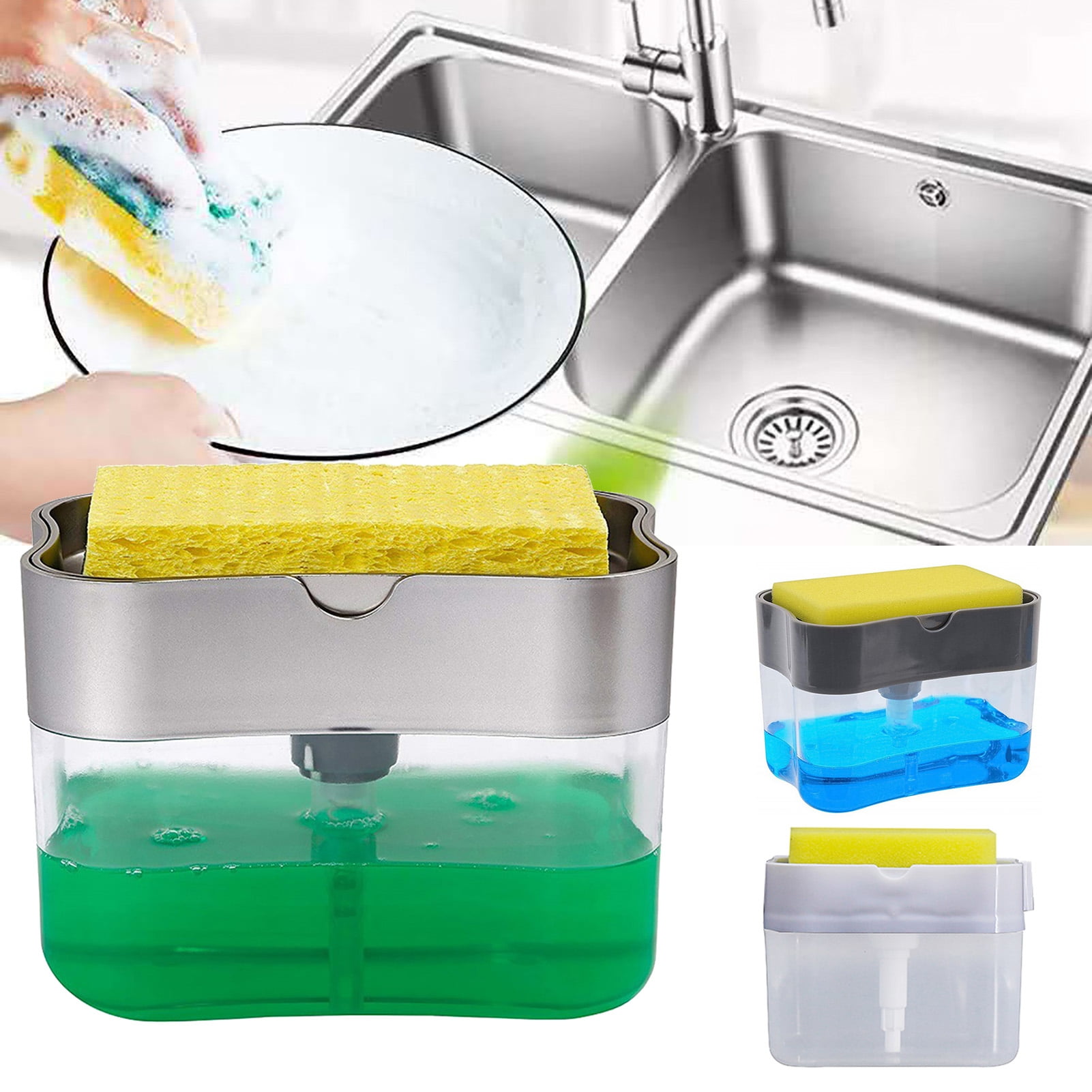 Yinreli 1 Set Detergent Box Large Capacity Easy to Use 3 Colors ...