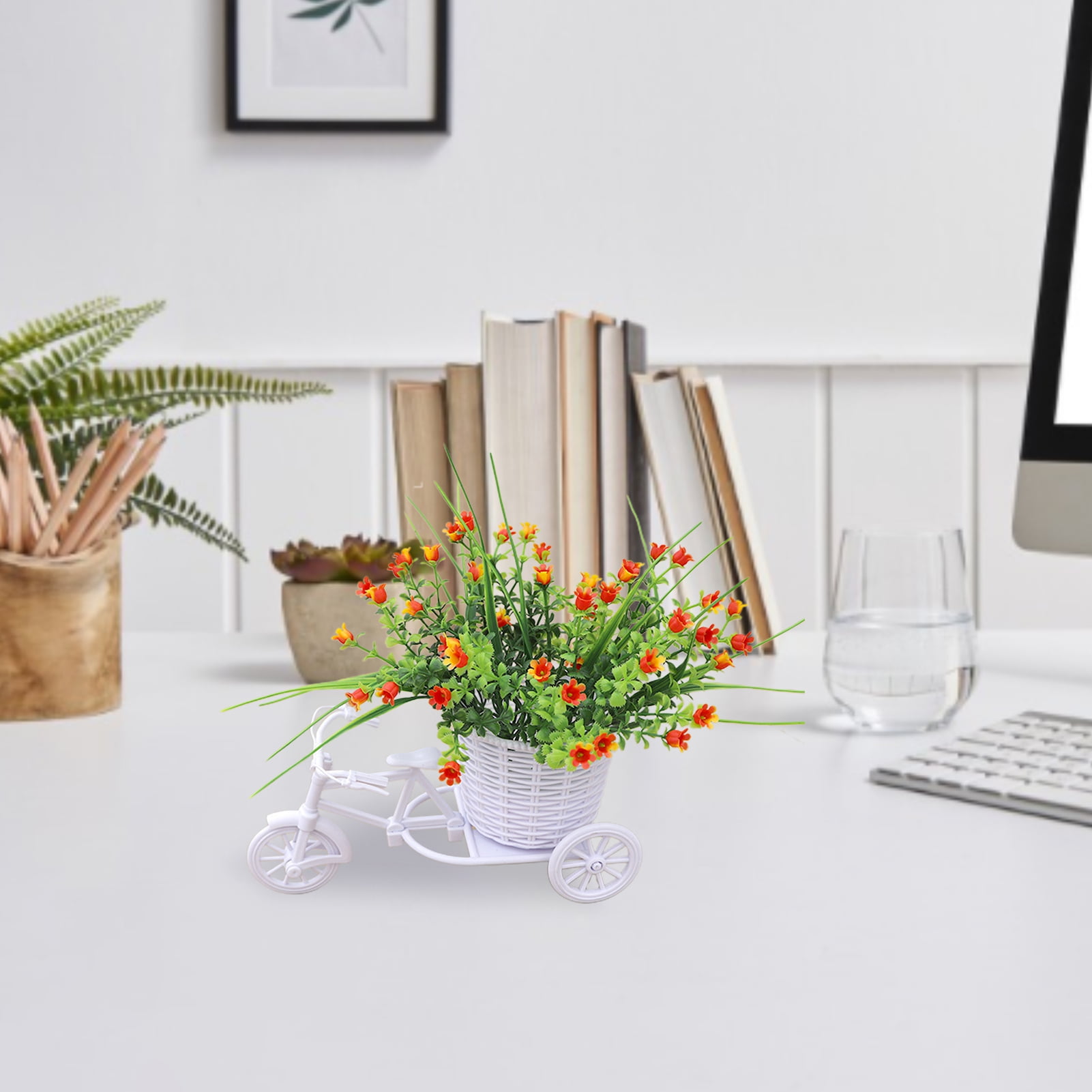 Yinreli 1 Set Simulation Flower Float Realistic Water Free Beautiful ...