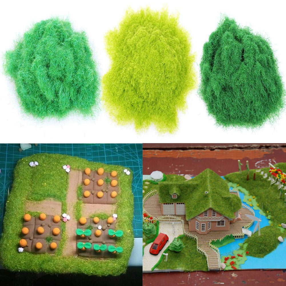 Yinreli 30g Scene Garden Artificial Grass Powder Turf Sandbox Model DIY ...