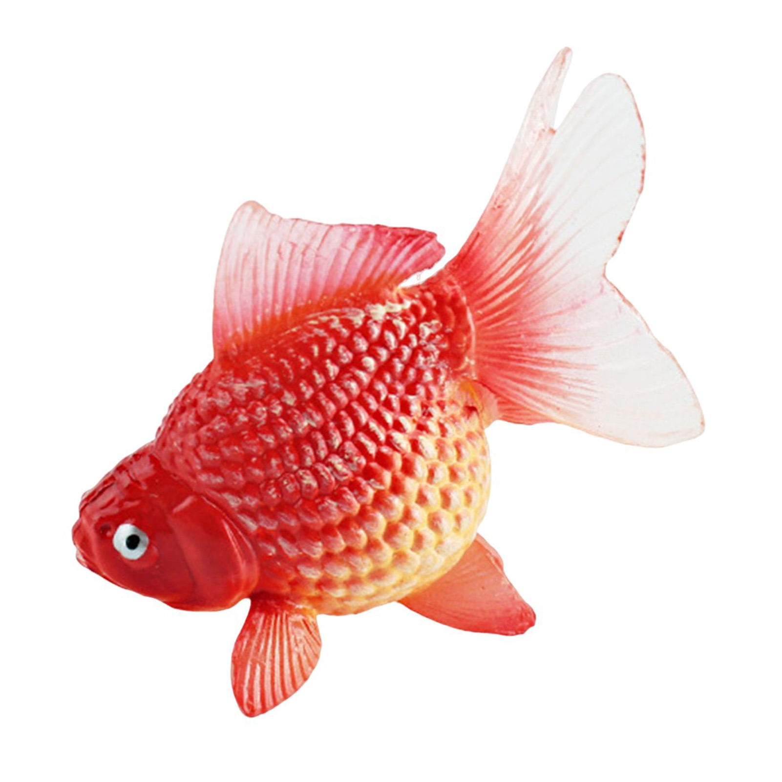 Yinreli Artificial Goldfish Figurine Simulated Goldfish Figurine with ...