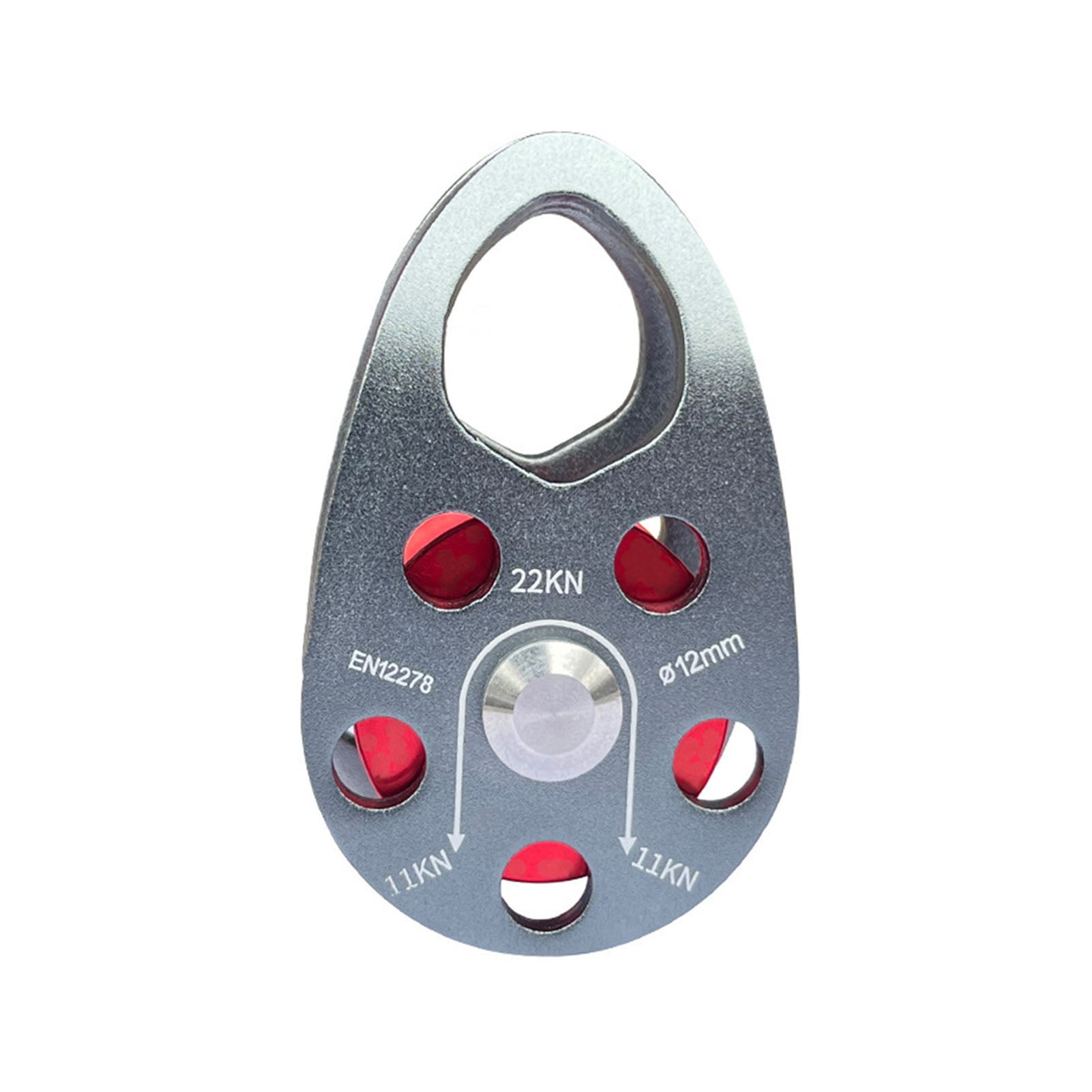 Yinreli Climbing Micro Pulley Climbing Fixed Plate Micro Pulley 28kn ...