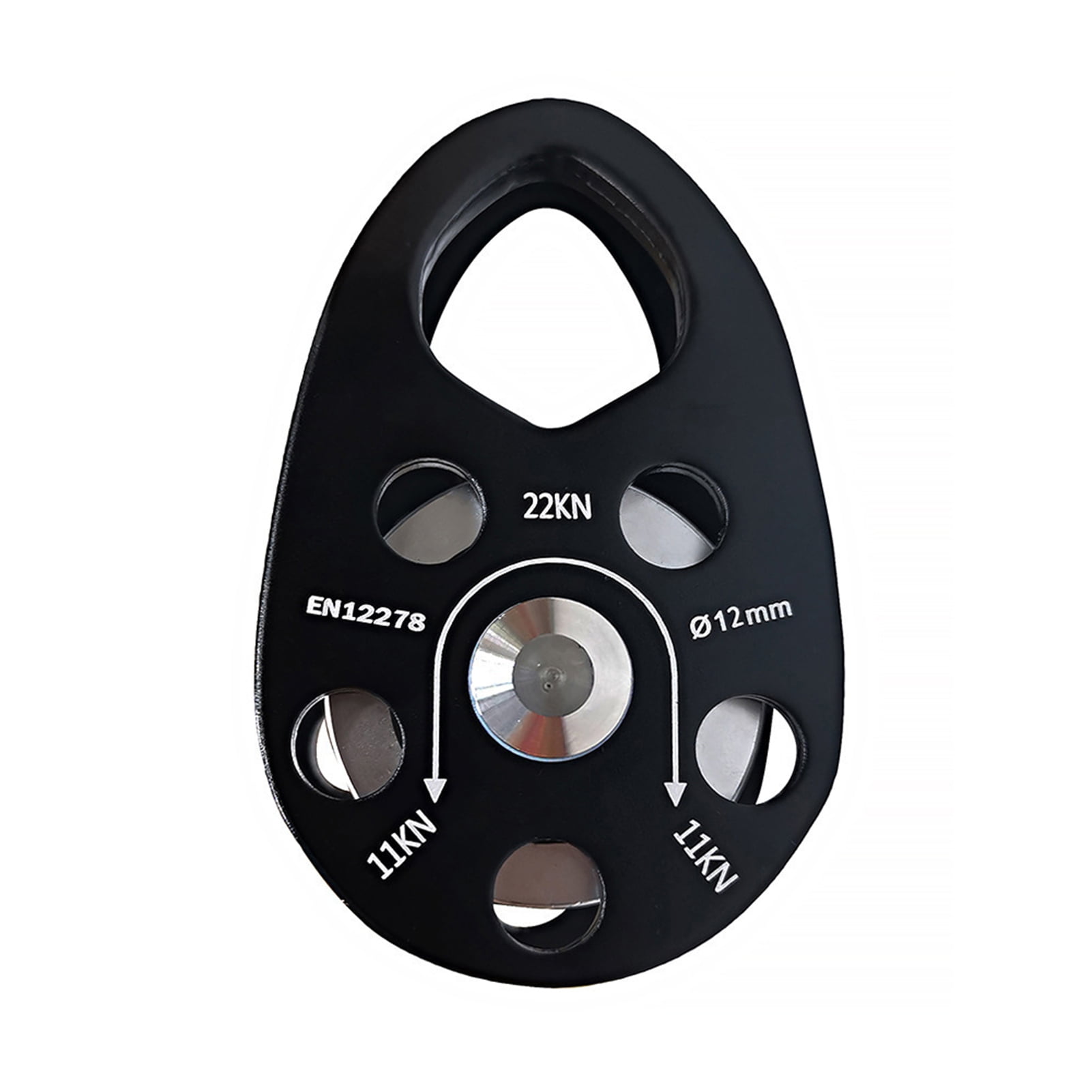 Yinreli Climbing Micro Pulley Climbing Fixed Plate Micro Pulley 28kn ...