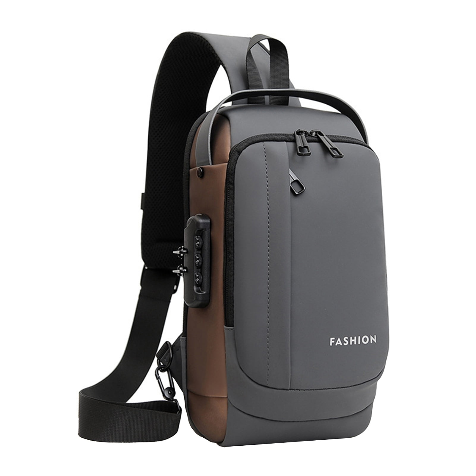 Yinreli Crossbody Bag with Usb Charger Port Anti-theft Crossbody Bag ...