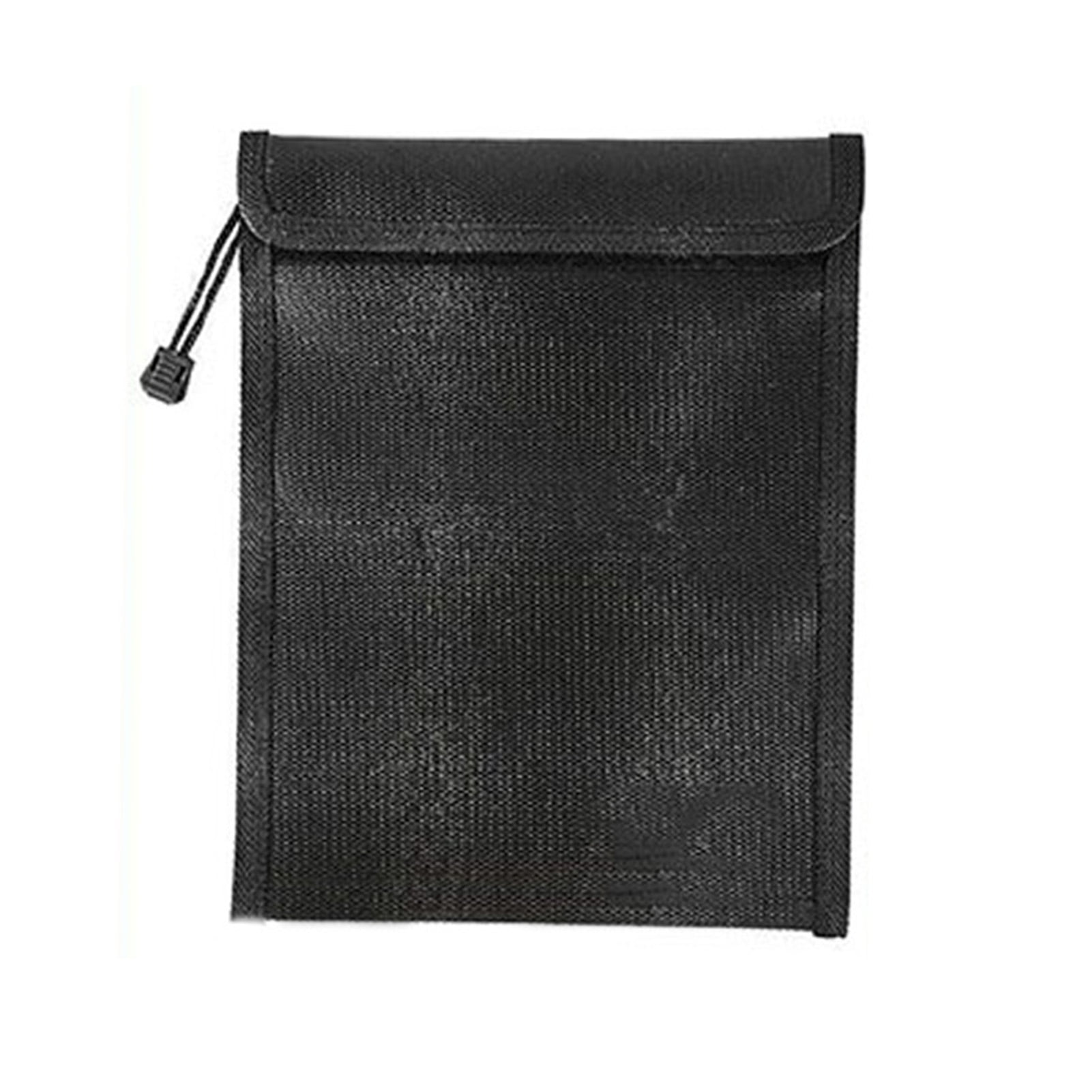 Yinreli Document Bag with Zipper Lock 2000°f Fireproof Document Bag ...