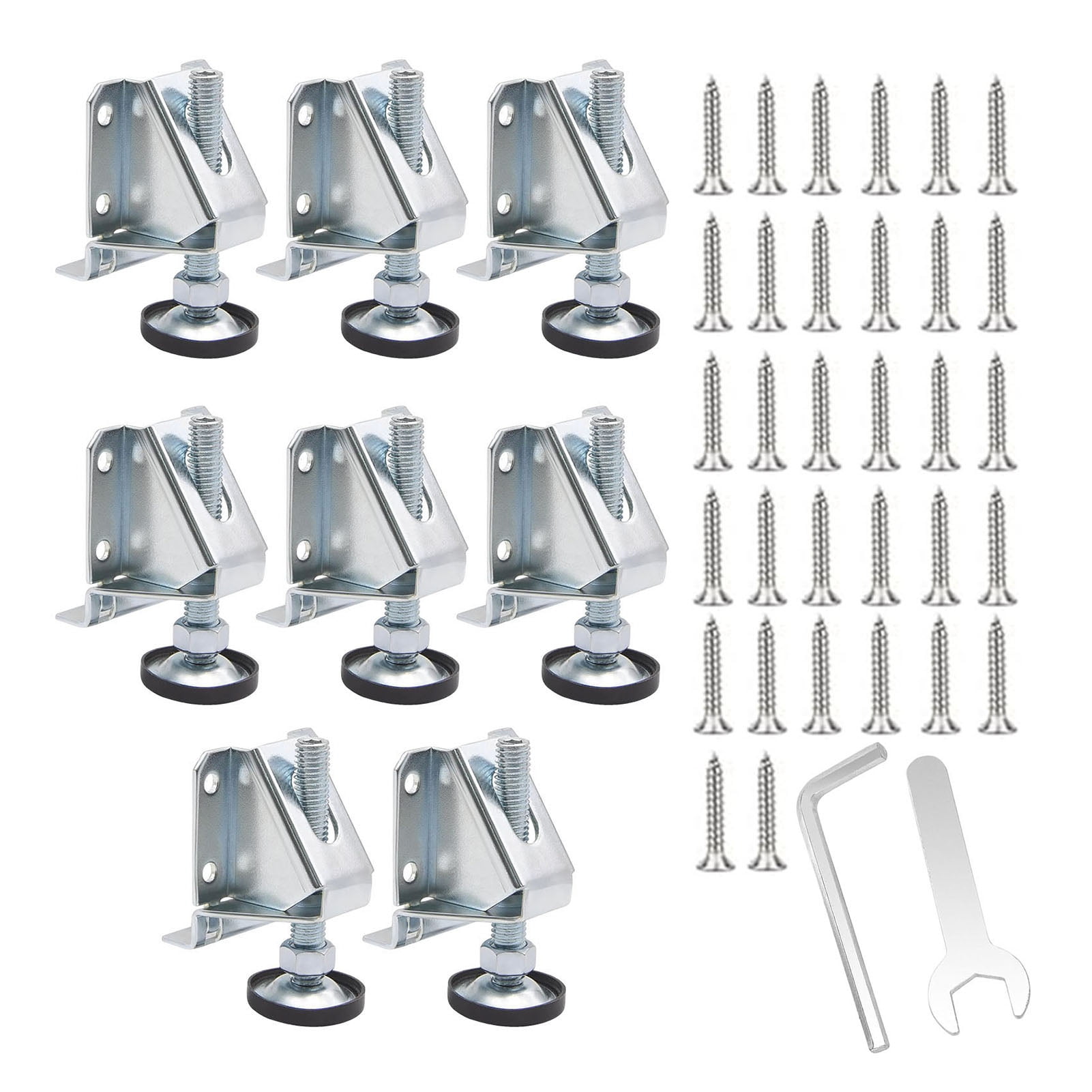 Yinreli Heavy Duty Furniture Legs Heavy Duty Feet Kit Adjustable Furniture Feet with 330lbs Load ...