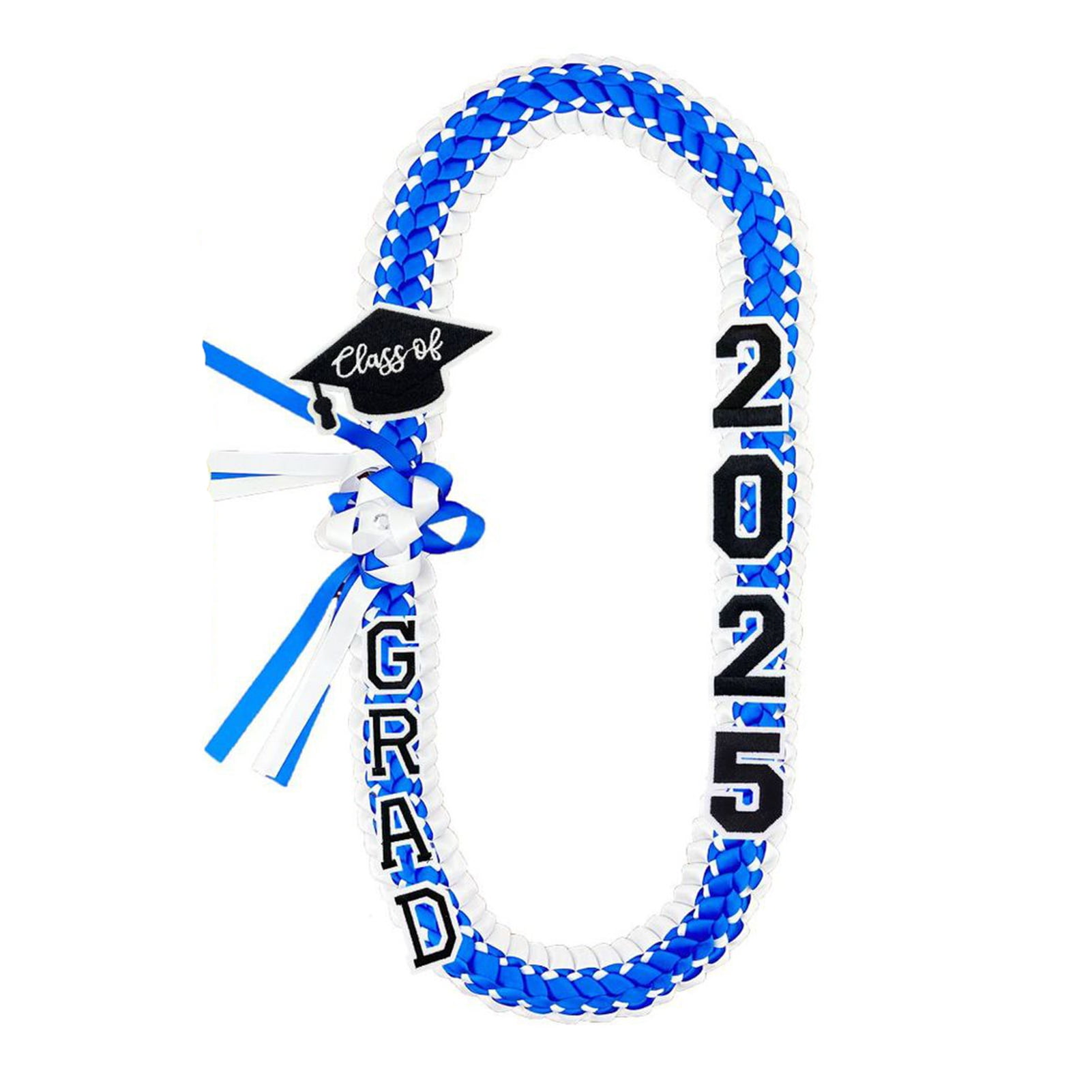 Yinreli Honor Cords 2025 Graduation Leis Braided Ribbon Lei Necklace ...