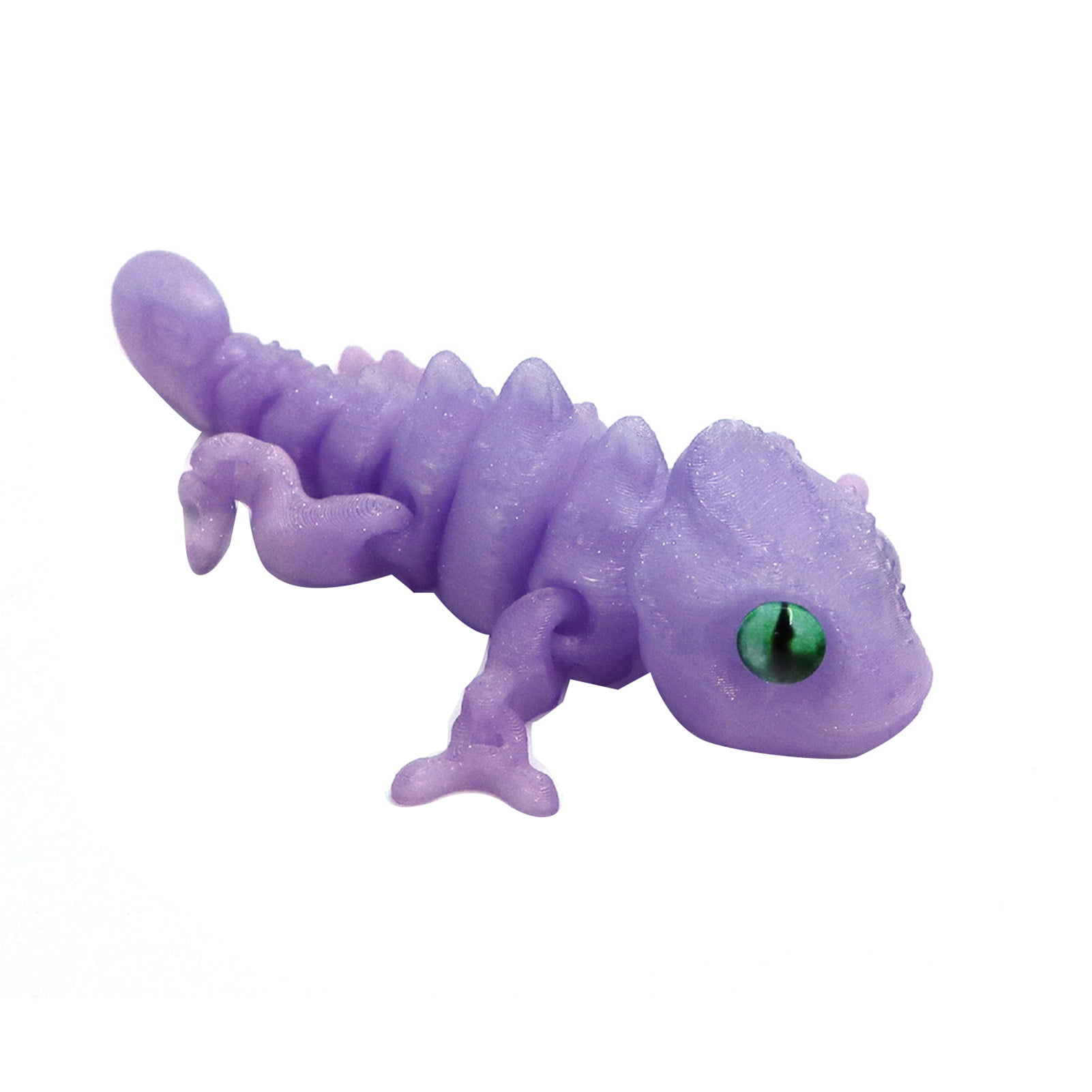 Yinreli Movable Joints Chameleon Toy 3d Printed Chameleon Ornament with ...