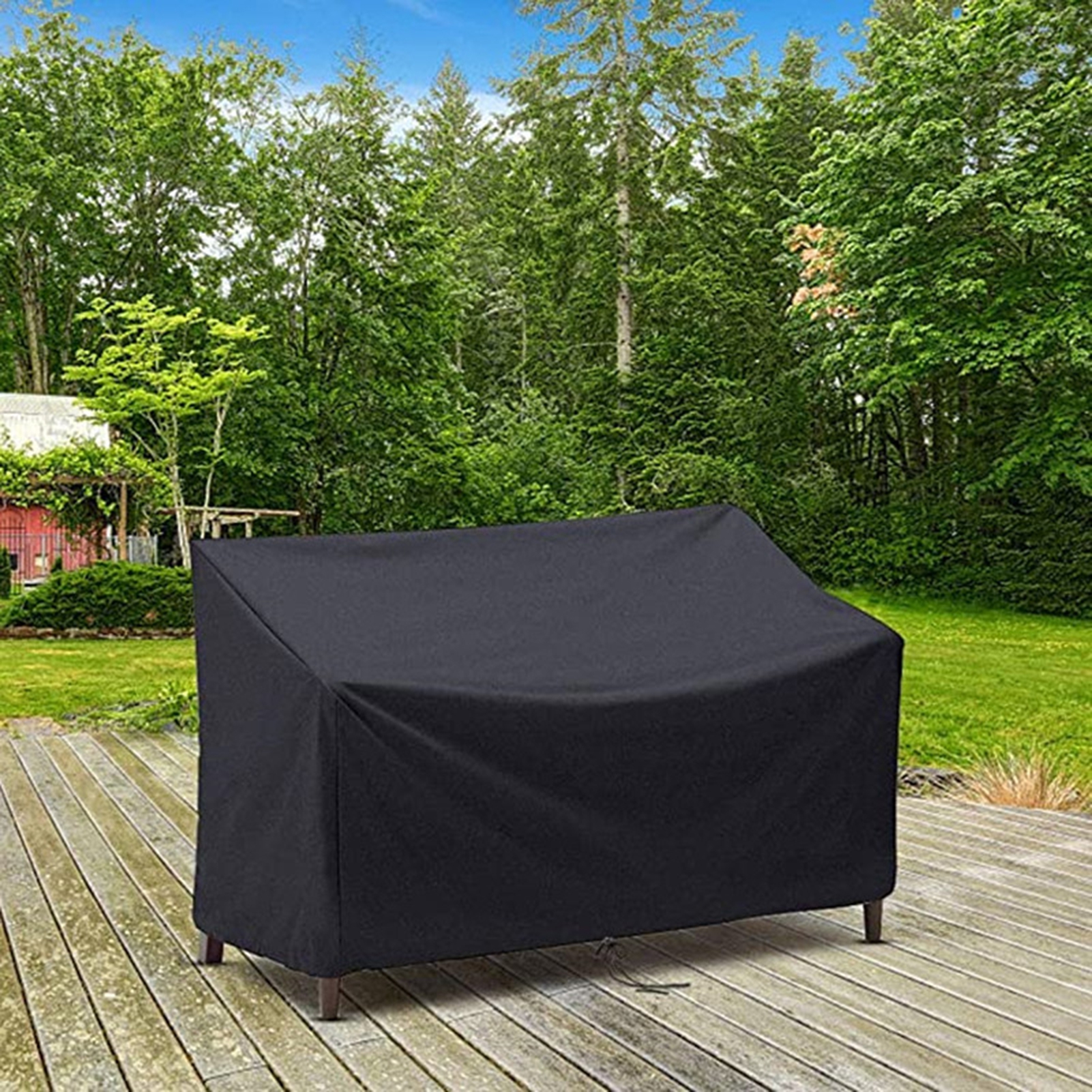 Yinreli Outdoor Bench Cover Rain-proof Breathable 210D Polyester Cloth ...