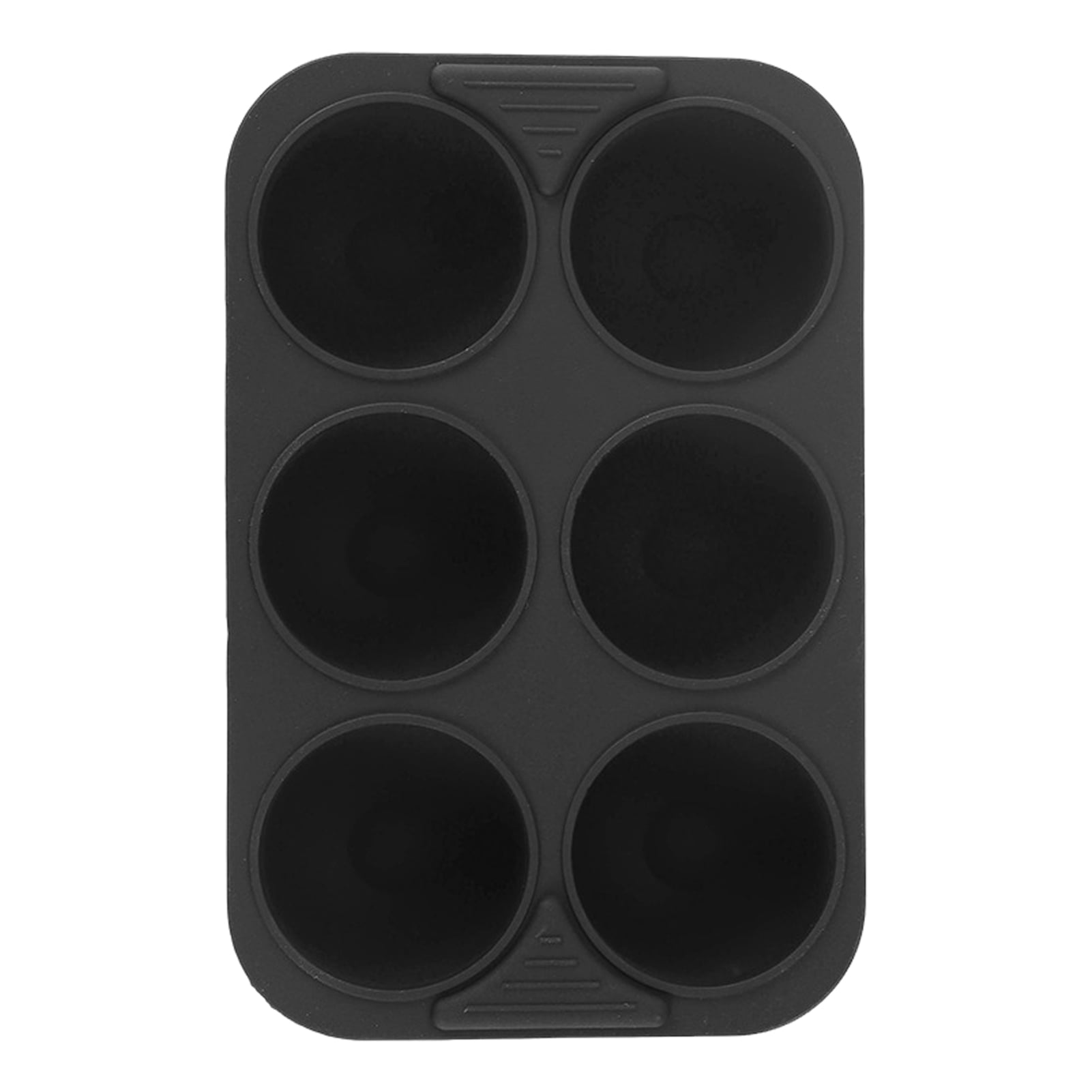 Yinreli Silicone Cake Mold 6-cup Silicone Muffin Pan Food-grade Baking ...