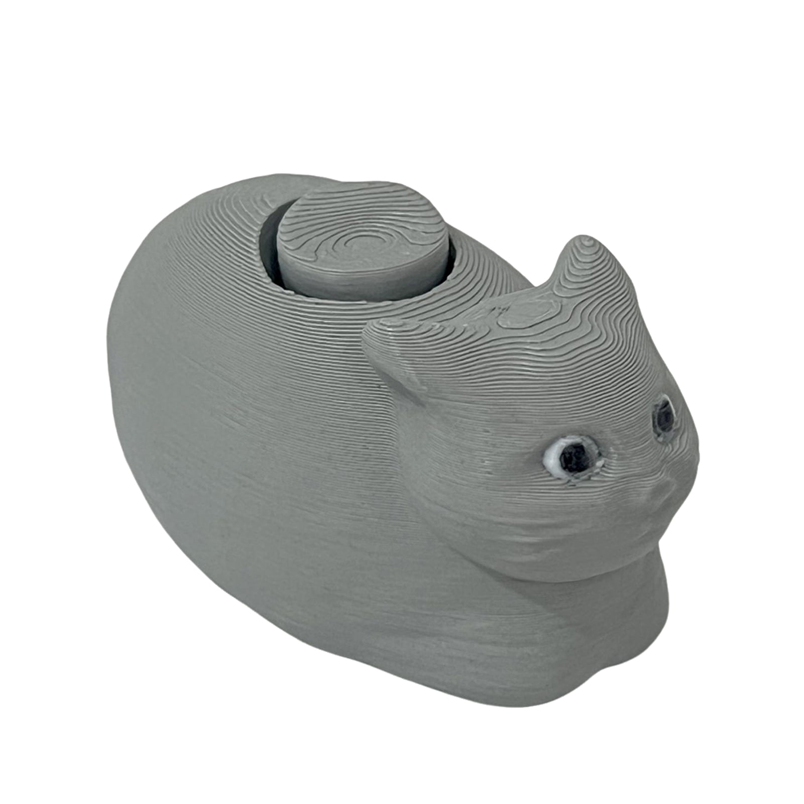 Yinreli Stress Relief Cat Figurine Rotary Cat Meme Figurine 3d Printed ...