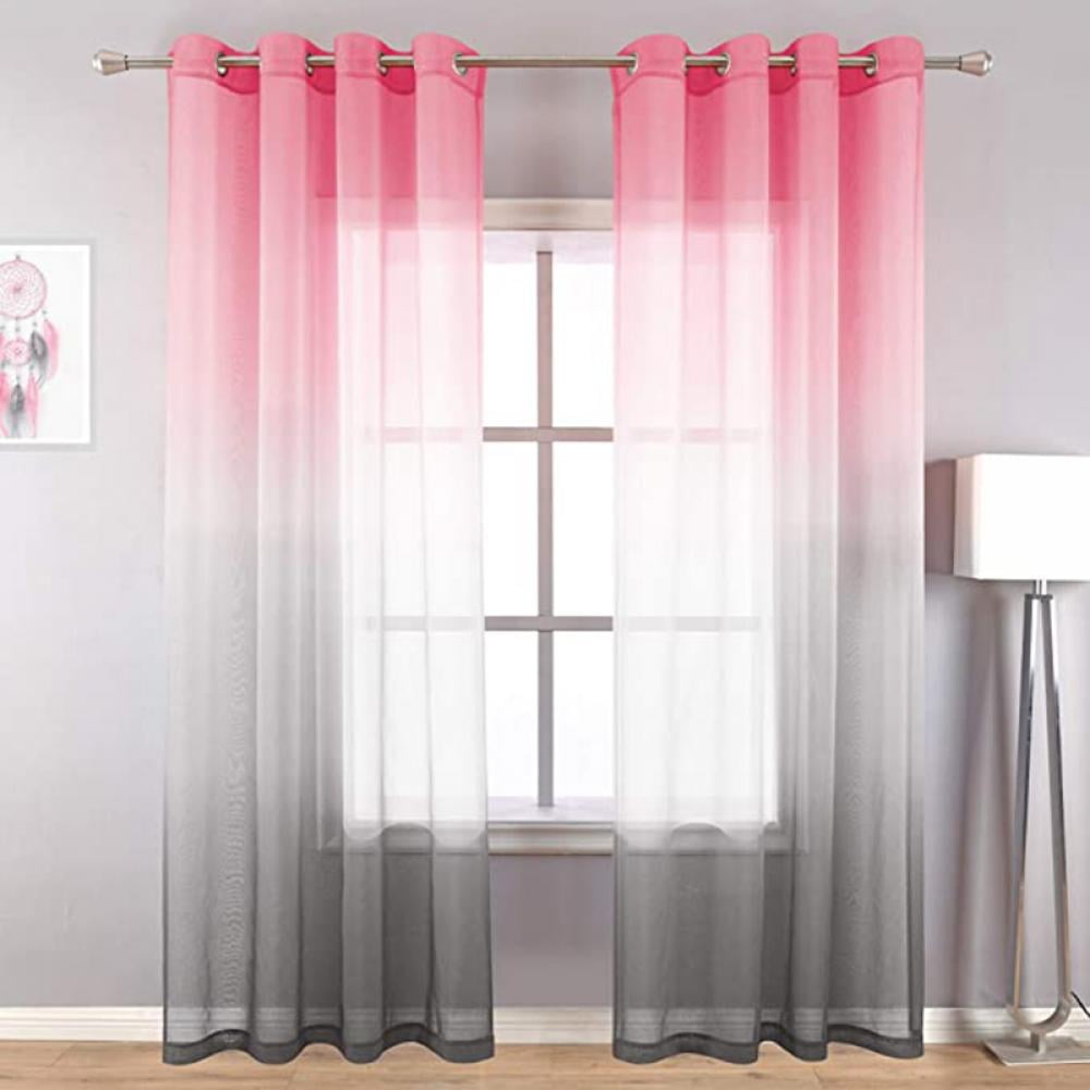 Yinrunx Curtains for Girls Bedroom Decor Set 1 Single Panel Pocket ...