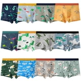 Yintry Boys Dinosaur Boxer Briefs Supersoft Cotton Underwear, 12 Pack ...