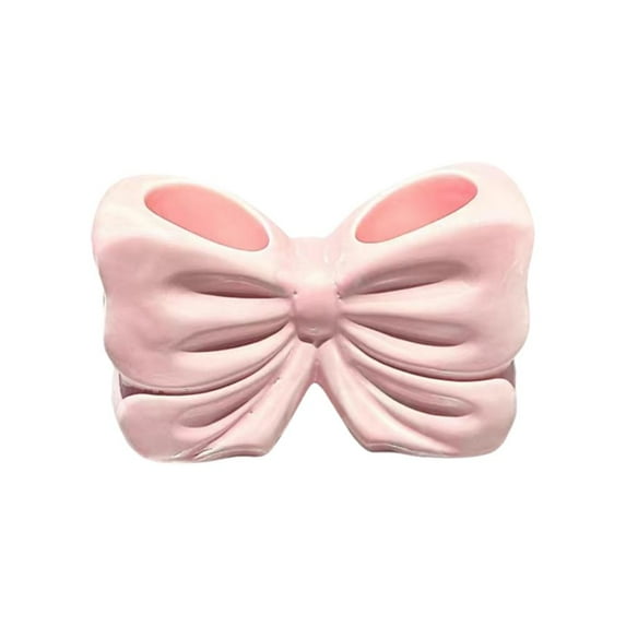Yiokii Bow Toothbrush Holder, Cute Ceramic Electric Toothbrush Holder ...