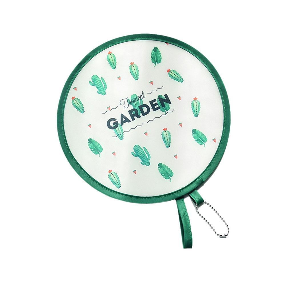 Yiokii Foldable Fan Mini Portable Cartoon Poet Cloth Fan Creative> O1W0 ...