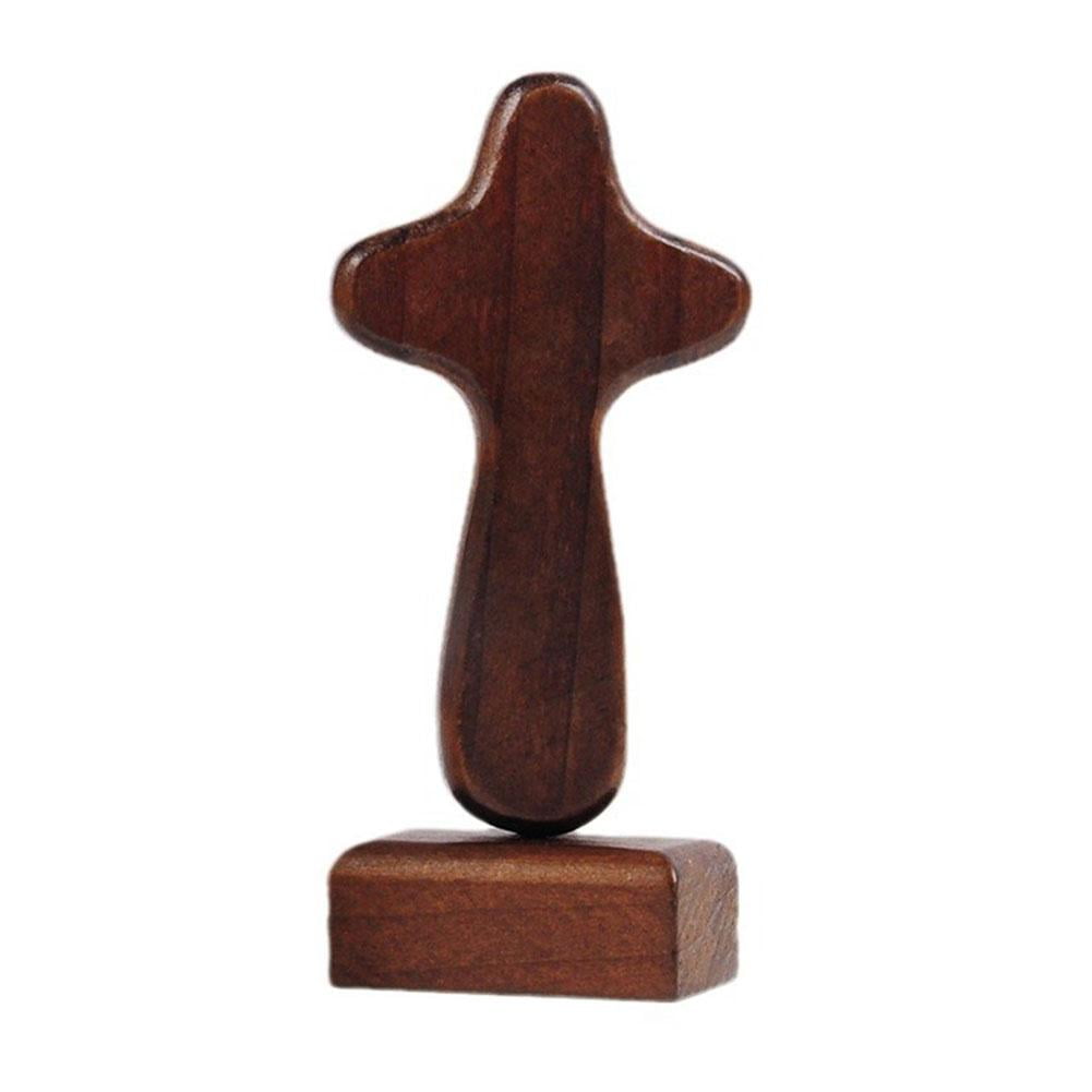 Yiokii Hand Held Olive Wood Clinging Cross, Bulk Portable Prayer ...