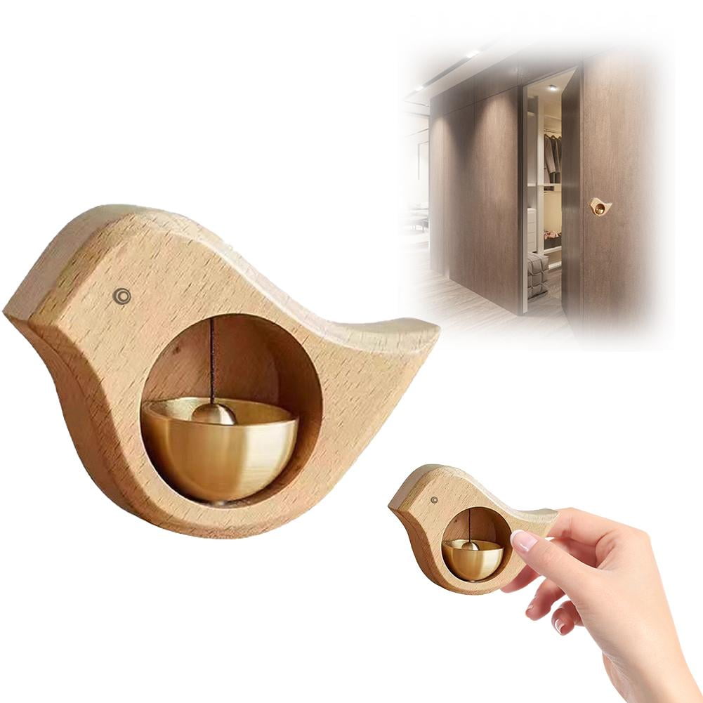 Yiokii Luy Bird Door Chime, Shopkpers Bell for Door Opening, Wooden ...