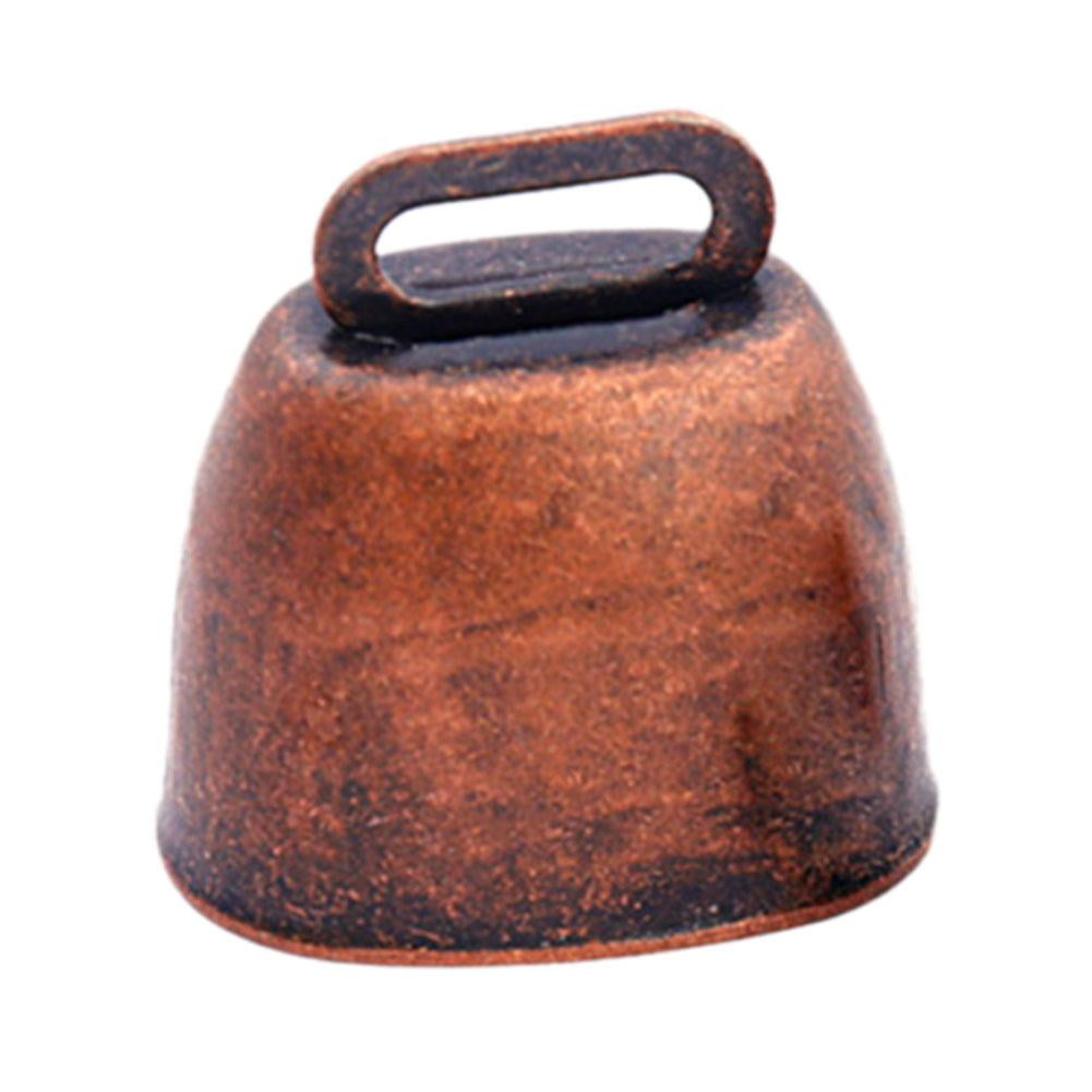 Yiokii Metal Cow Bell Retro Bell Christmas Iron Bell with Crisp Sod M8 ...