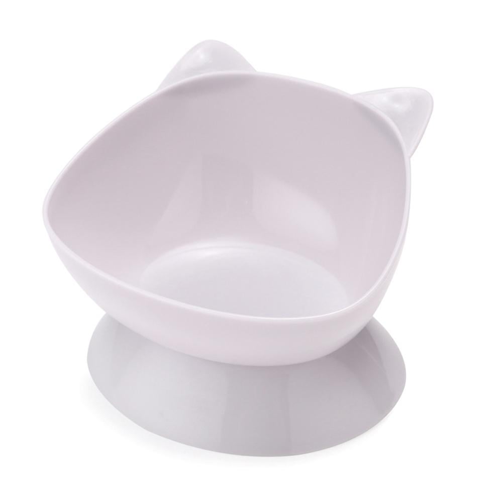 Yiokii Raised Cat Food Bowls 15 Degrs Elevated Cat Bowls Anti Vomiting ...