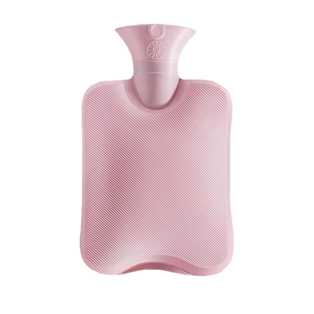 Yiokii Rubber Hot Water Bottle with Soft P Flce Cover 2000ml (67 oz) fl ...