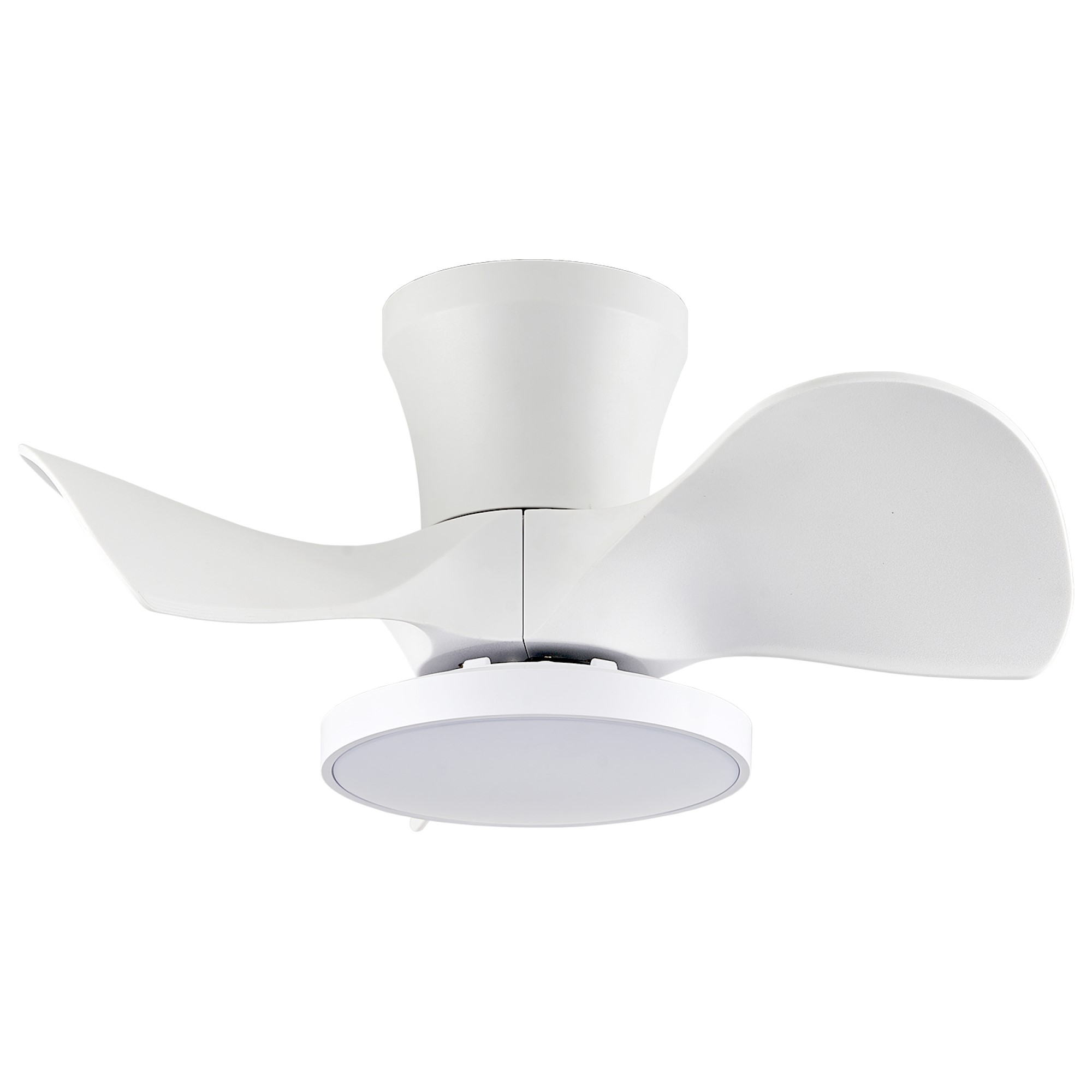 Low Profile Ceiling Fan with Lights: Flush Mount Ceiling Fans with ...