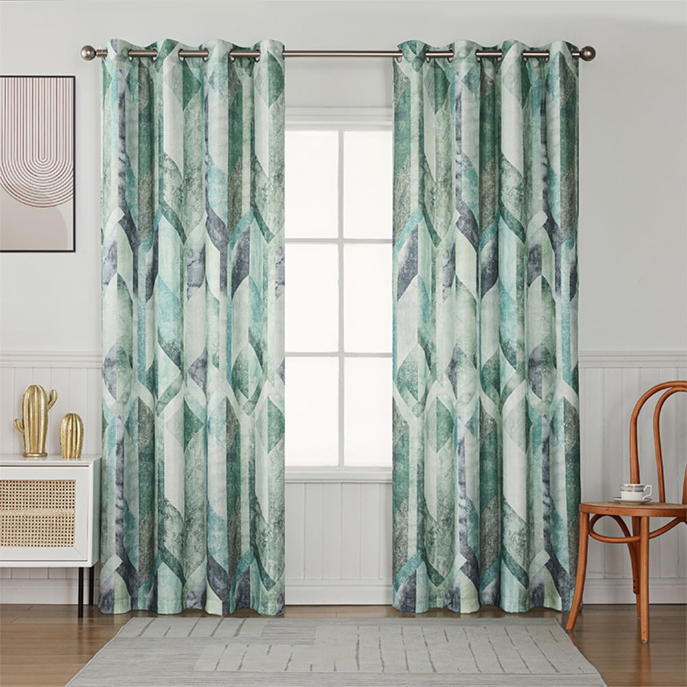 Yipa Blackout Grommet Curtains, Thermal Insulated, UV Protection, 52x63 ...