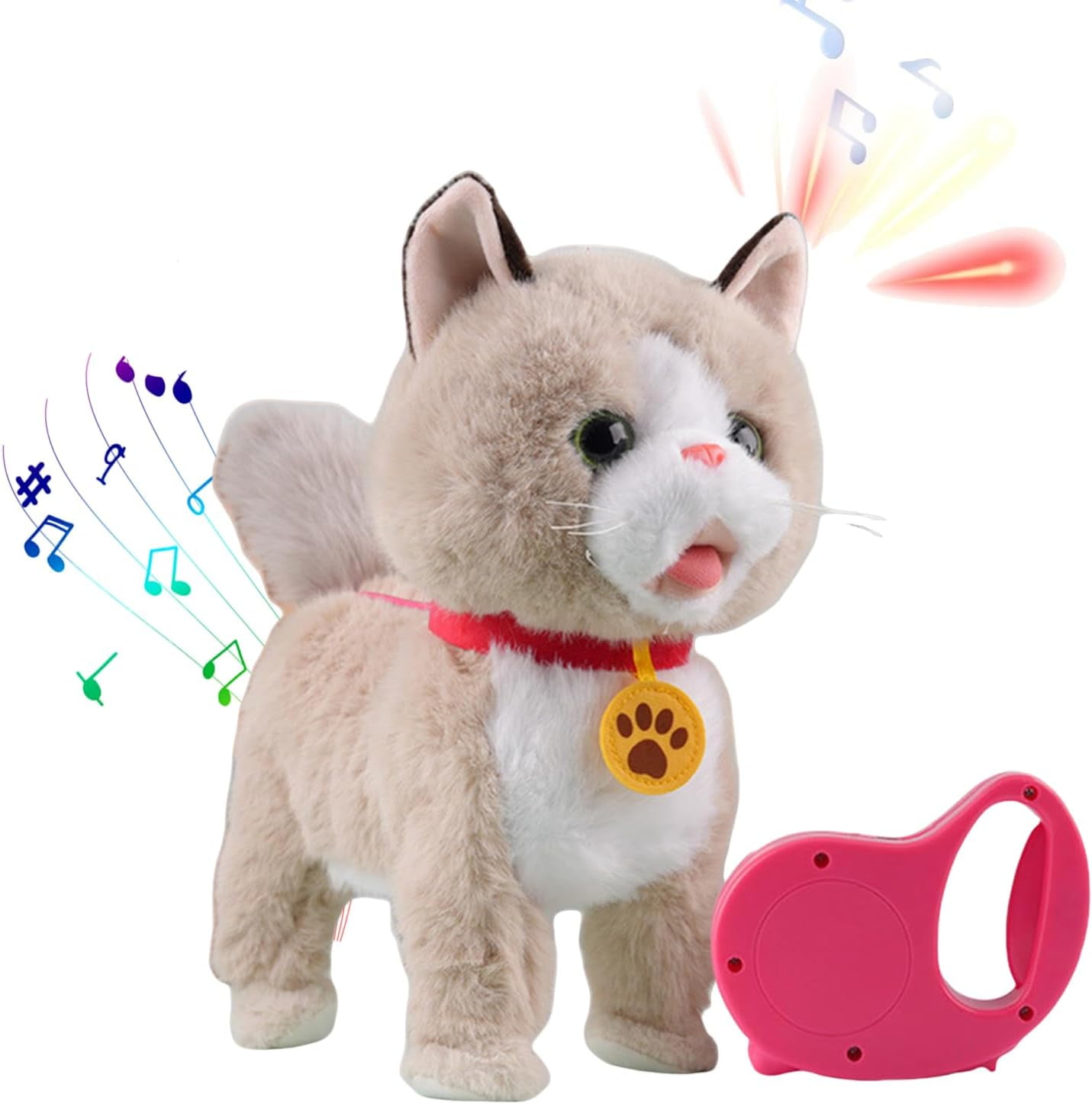 Yippzo 2026 New Froplay Plush Dog, Interactive Robot Dog with Remote ...