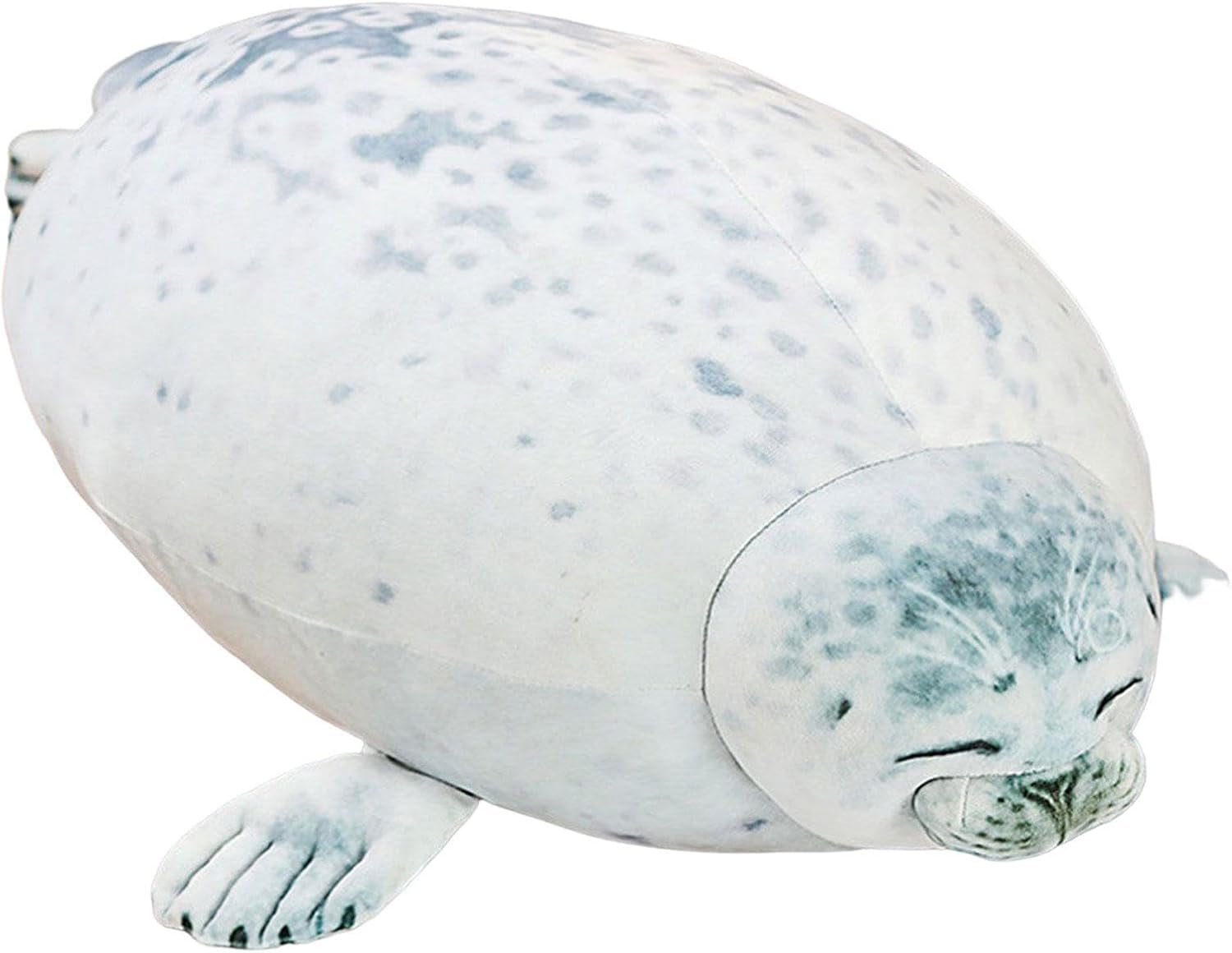 Yippzo Chubby Seal Pillow Seal Cotton Plush Animal Toy Cute Pets Blob ...