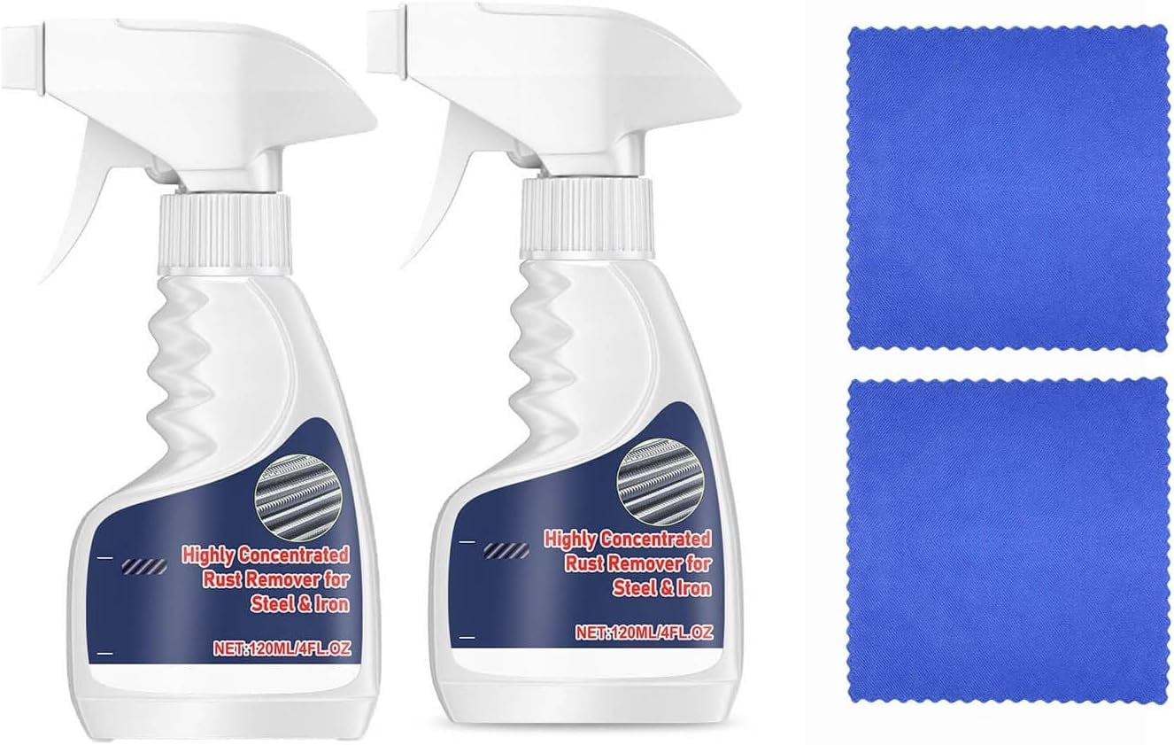 Yippzo High Performance Rust Remover for Metal, High Concentration Rust ...