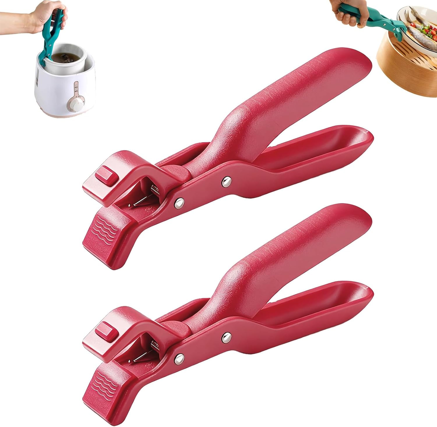 Yippzo Hot Plate Grippers, Hot Plate Gripper Lifters Tongs, Multi ...