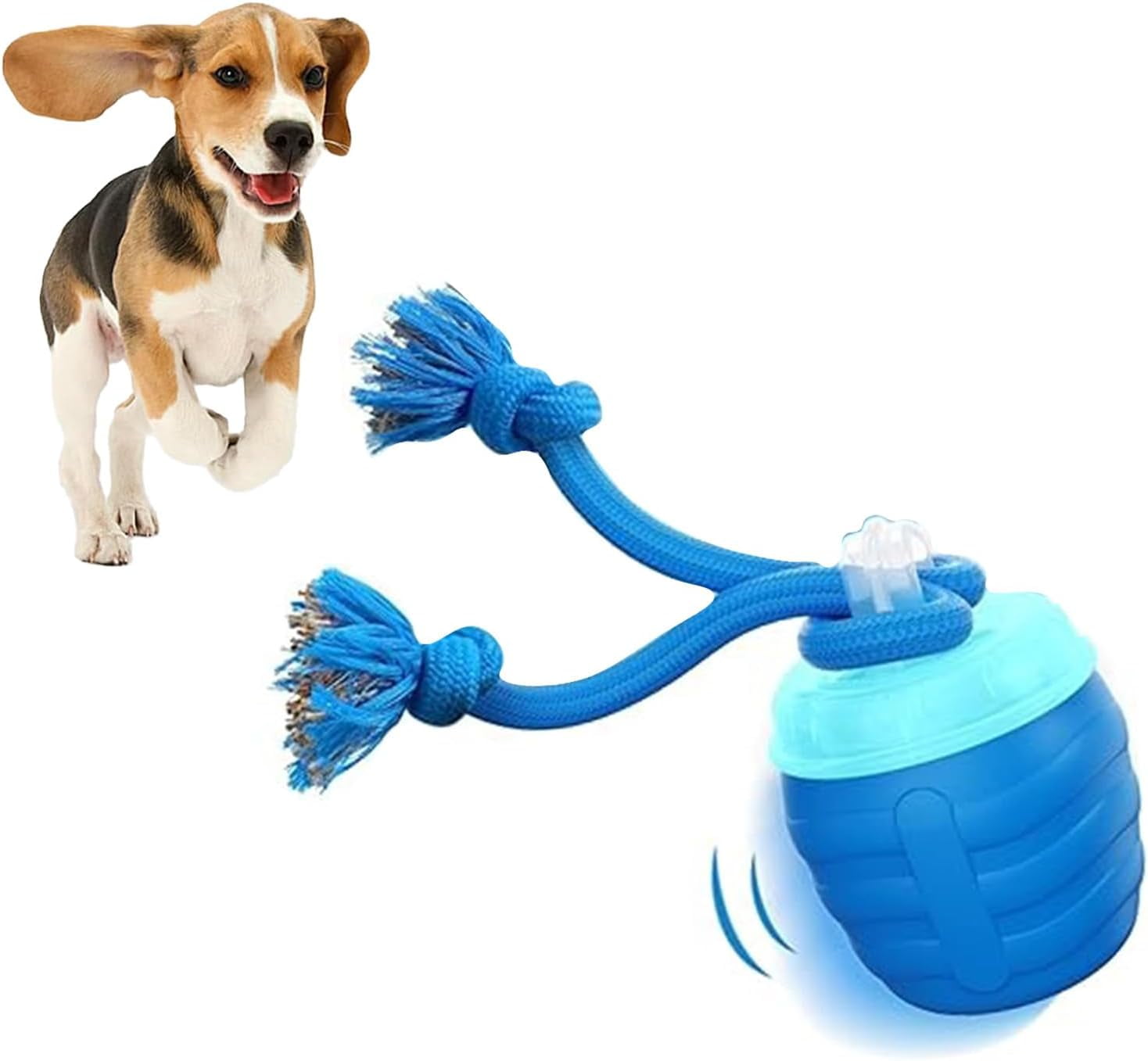 Yippzo Interactive Dog Ball for Medium/Large Dogs, Automatic Moving ...
