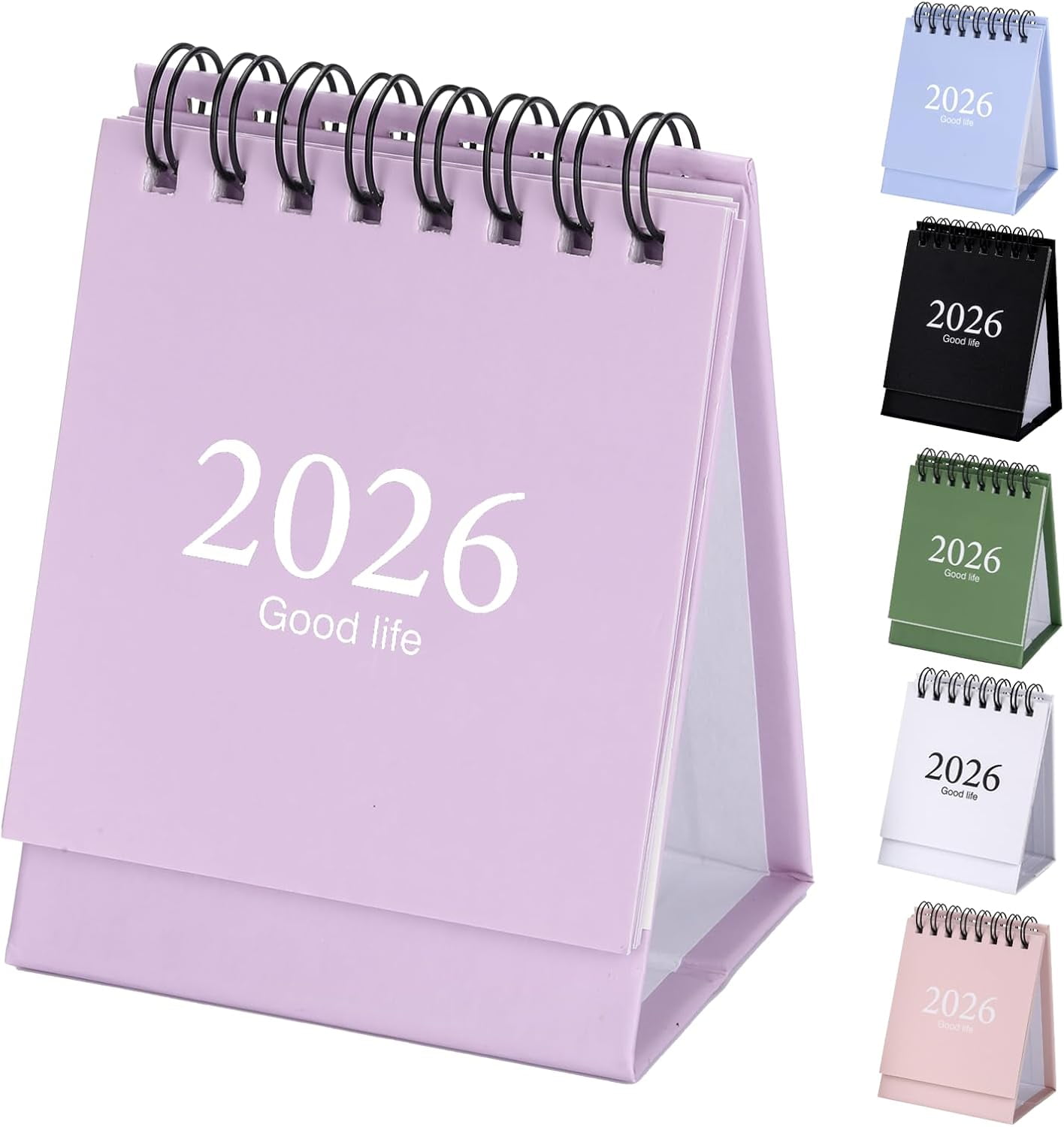 Yippzo Mini Desk Calendar 2026-2027, Jan. 2026 until Jul. 2027, 19 ...