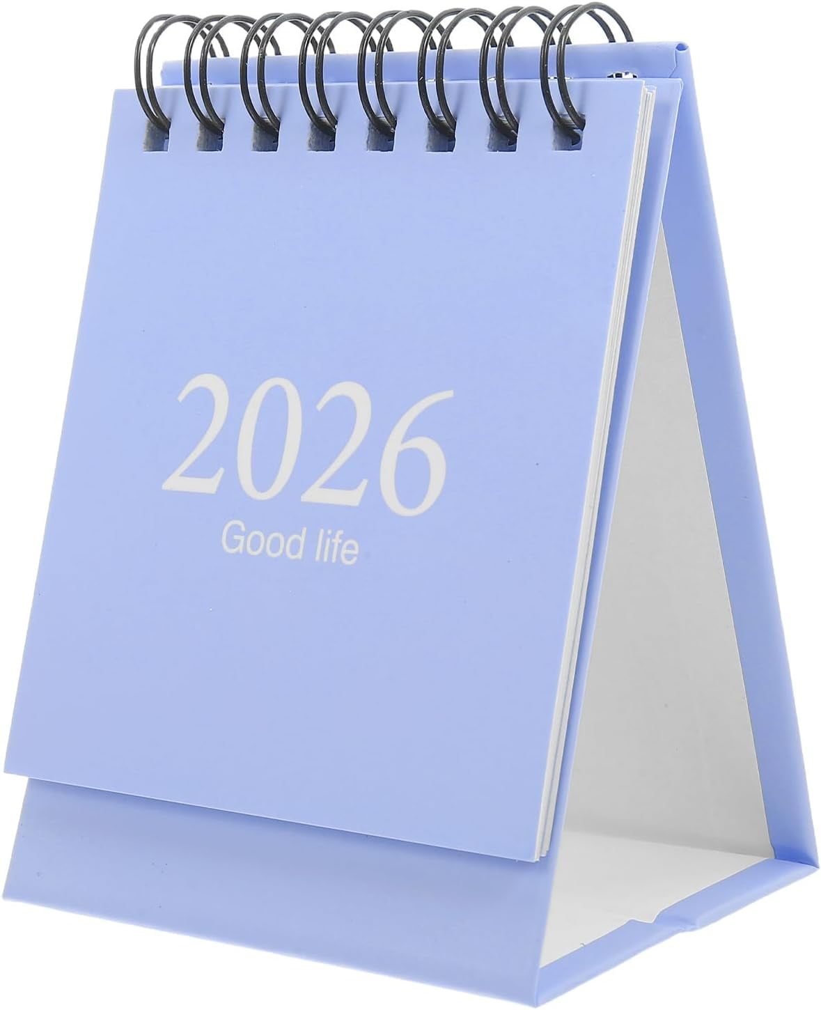 Yippzo Mini Desk Calendar 2026 Standing Flip Easel Monthly Pad Calendar ...