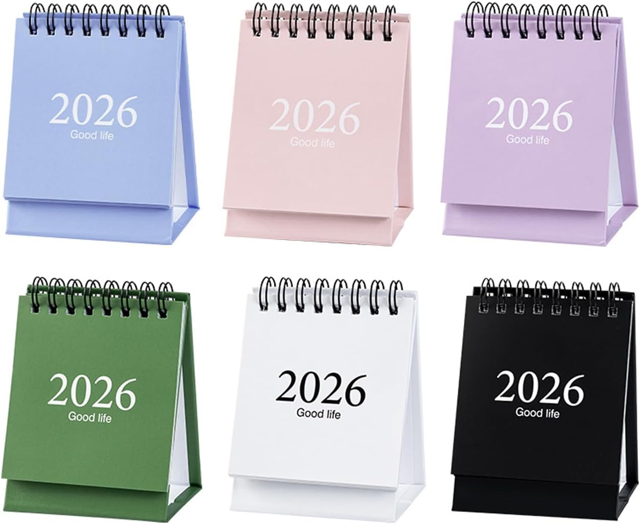 Yippzo Mini Desk Calendars from Jan. 2026 - Dec. 2026 Pocket Calendar 3 ...