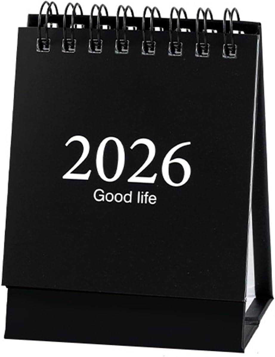 Yippzo Mini Desk Calendars from Jan. 2026 - Dec. 2026 Pocket Calendar 3 ...