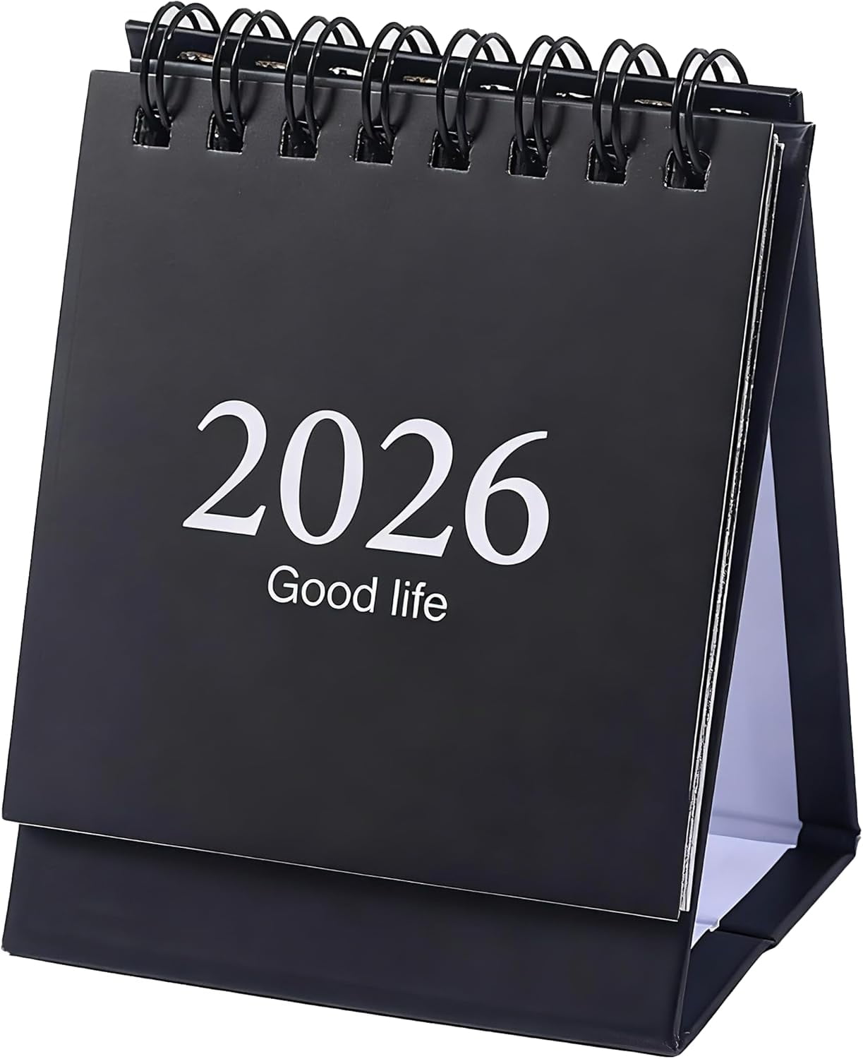 Yippzo Small Calendar 2026-2027, Mini Desk Calendar Desktop Standing ...