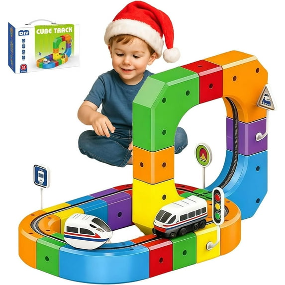 Yippzo Track Fusion, Trackfusion Train - Electric Train Set, 3D Train ...